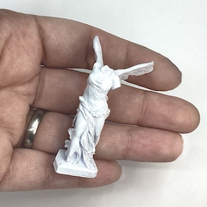 Venus De Milo, Winged Victory Miniature 1:48 Scale Replica Greek Statue ...
