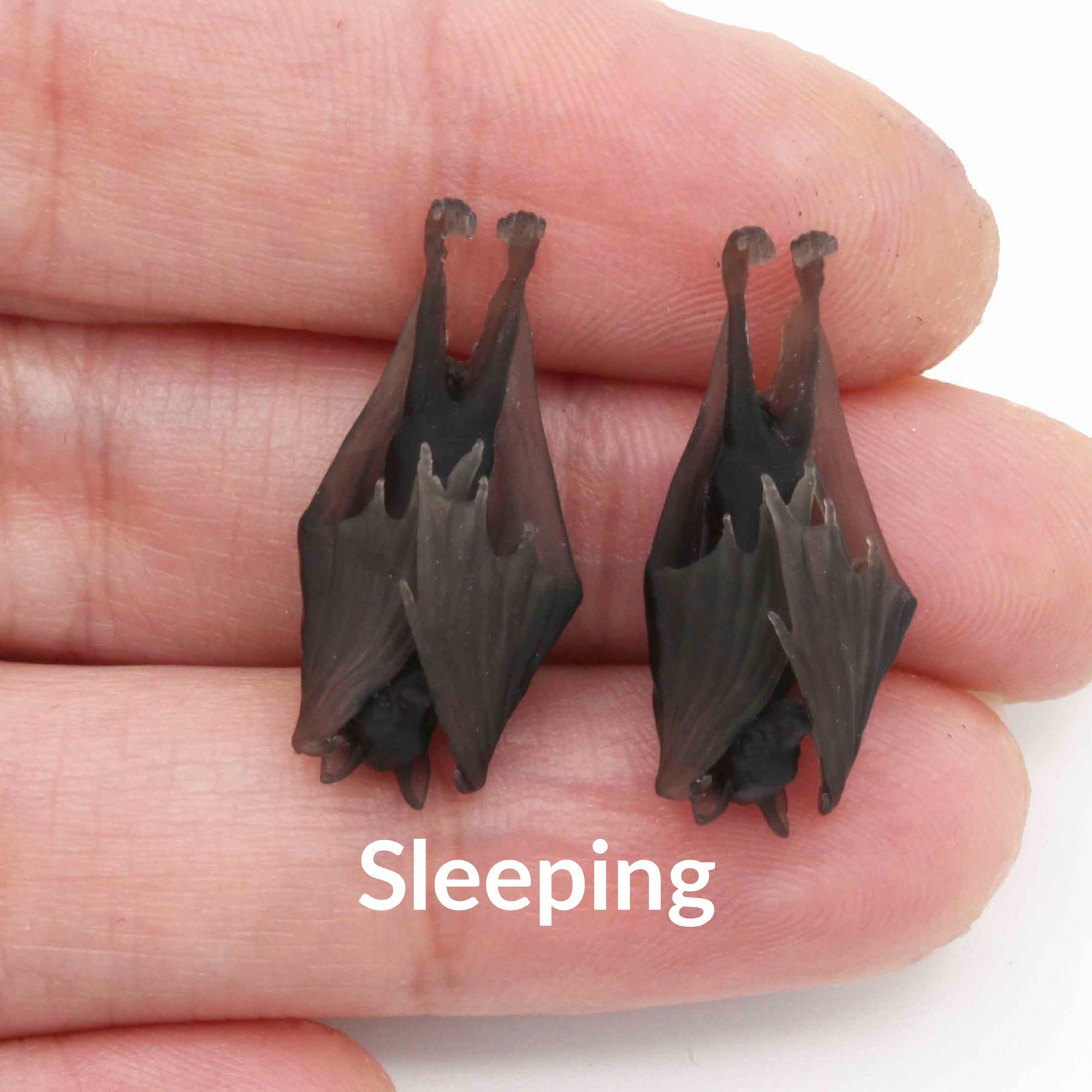 Miniature Bat - 1:12 Scale Bats for Dollhouse Diorama Small Animal Art ...
