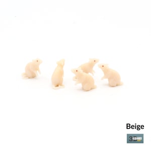 Rats - 1:12 Scale Miniature Animal for Dollhouse, Diorama by Alexander ...