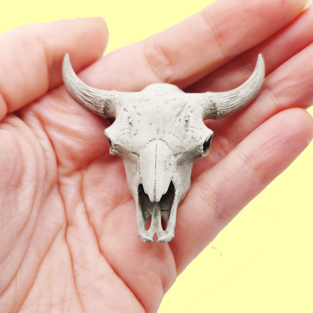 American Bison Skull Replica 1:12 Scale Size for Desert Diorama ...