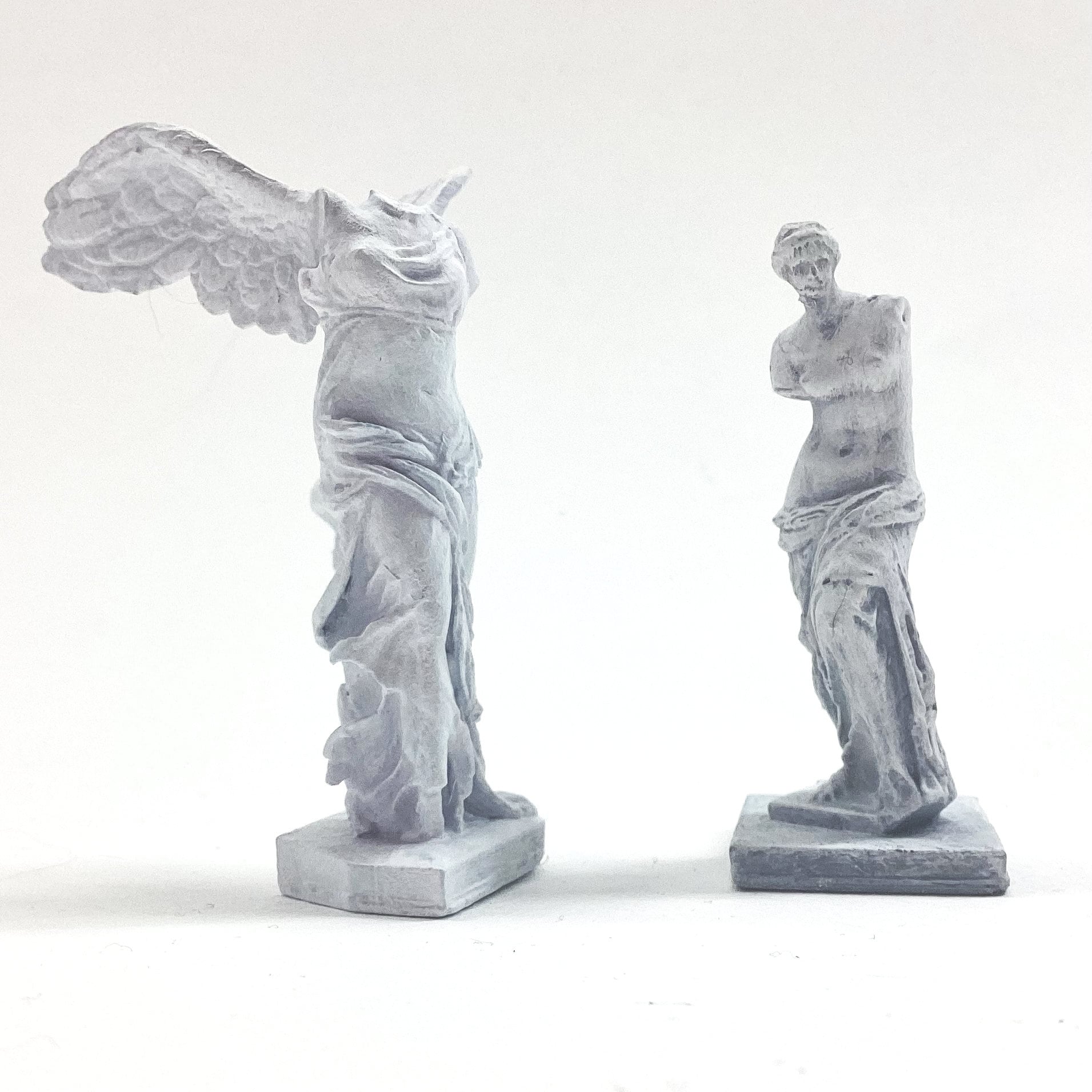 Venus De Milo, Winged Victory Miniature 1:48 Scale Replica Greek Statue ...