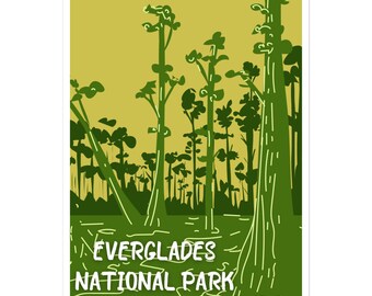 Everglades National Park Sticker - Etsy