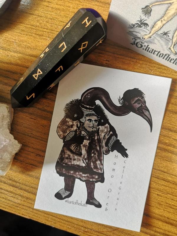 Homo Ore & Collo Gruis Sticker. - Etsy UK