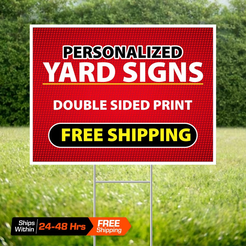 Custom Yard Sign - Etsy