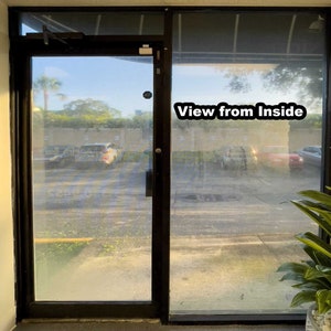 Perforated Vinyl, One Way Vision, Window Adhesive Vinyl - Etsy