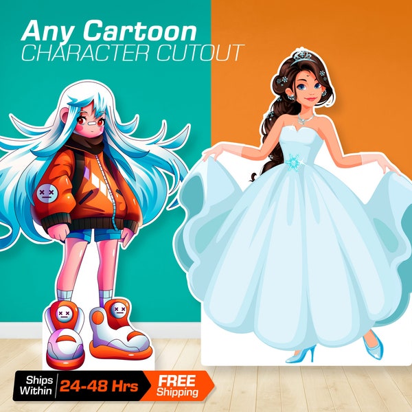 Custom Characters Cut Out - Etsy