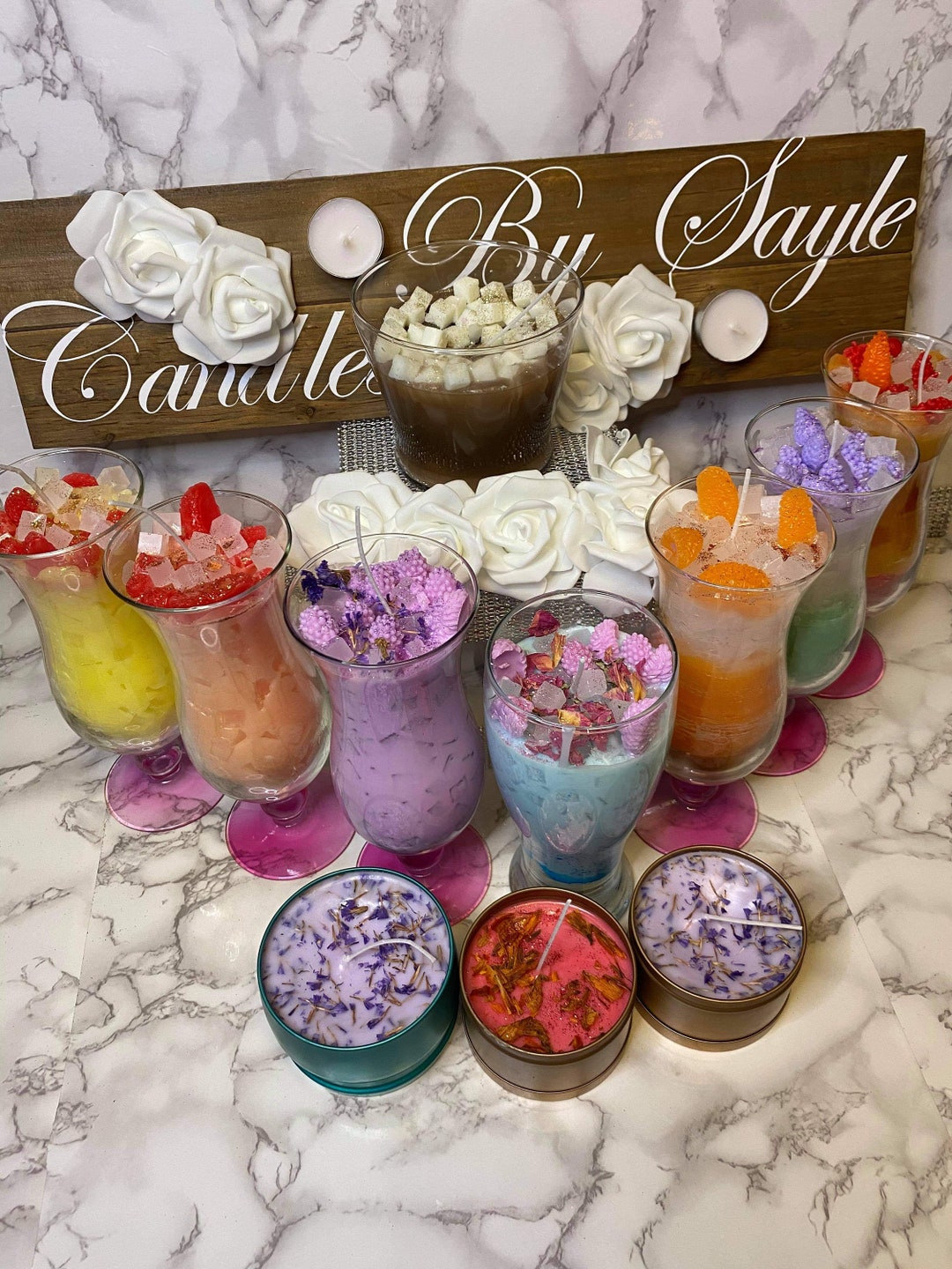 Hurricane Fruity Drink Candles (16oz) - Etsy