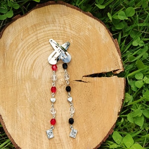 Beaded Handmade Clips, Kpop Inspired Jewelry, Cute Charm Hair Clips ...