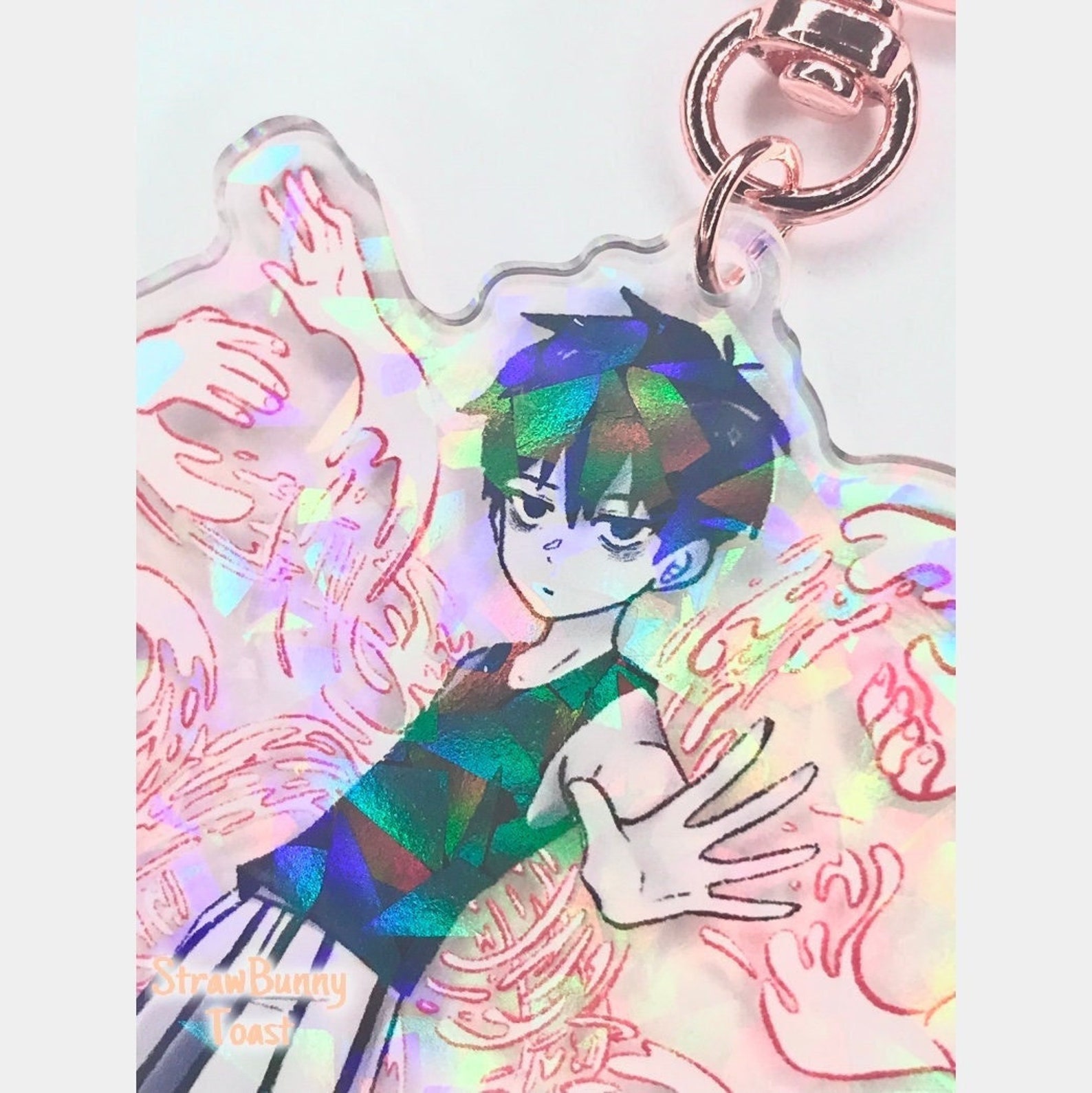 NEW Red Hands Omoriredrawn Omoridouble Sided 4 - Etsy