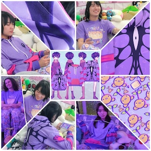 OMORI Headspace Set | Harajuku Style | Sprout Mole Pajama Set | Indie ...