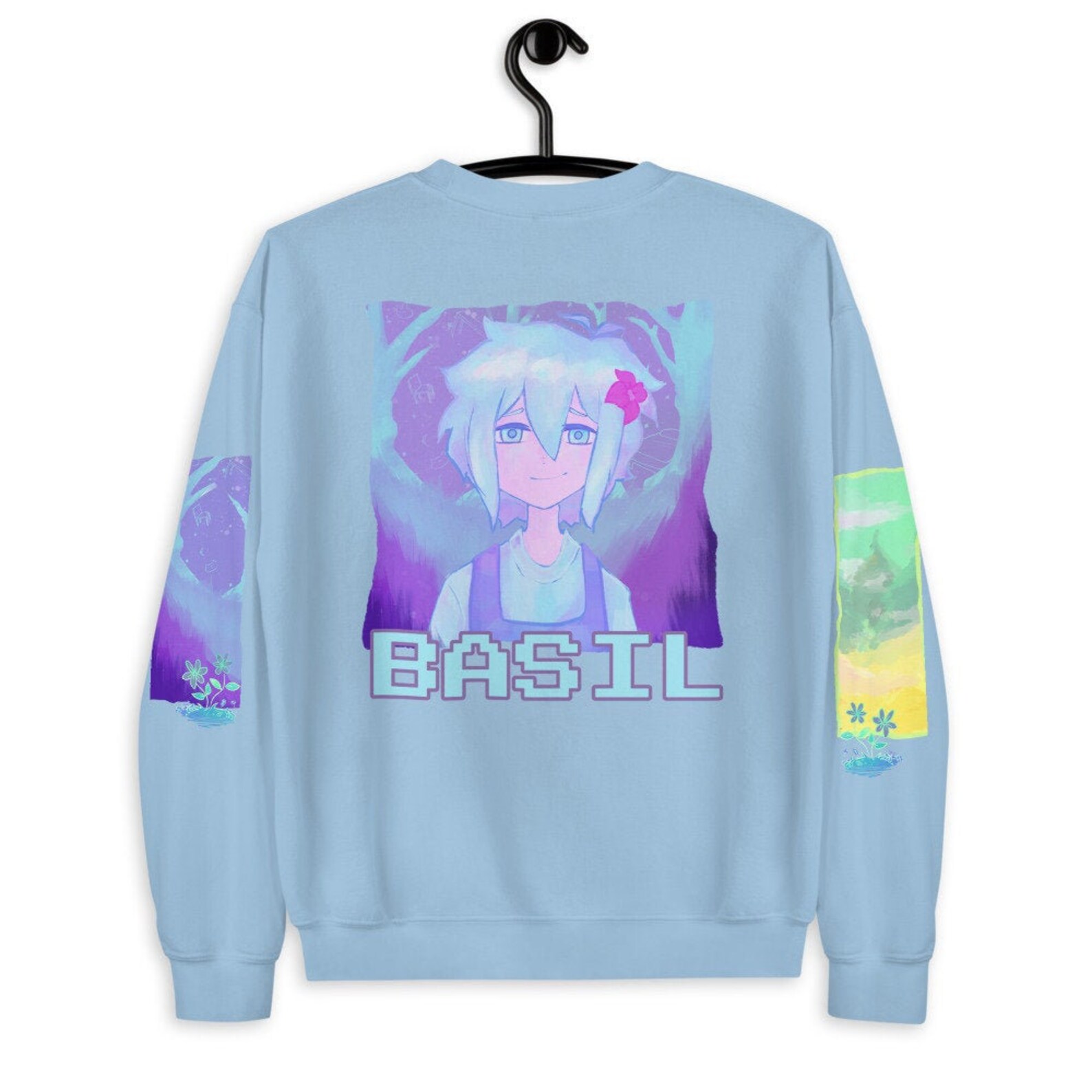 Basil Wholesome Sweater OMORI FAN MERCH | Etsy