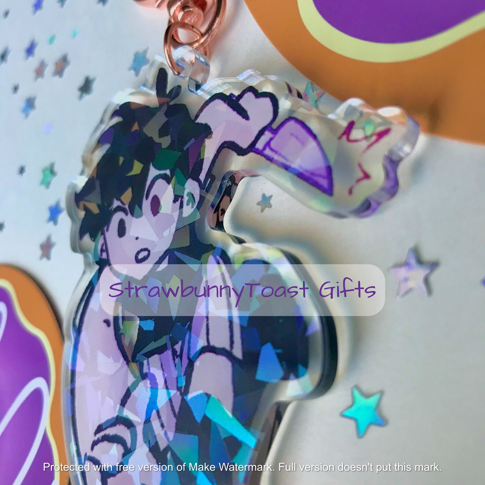 Sunny Running OMORI double Sided 4 Holographic Charm | Etsy