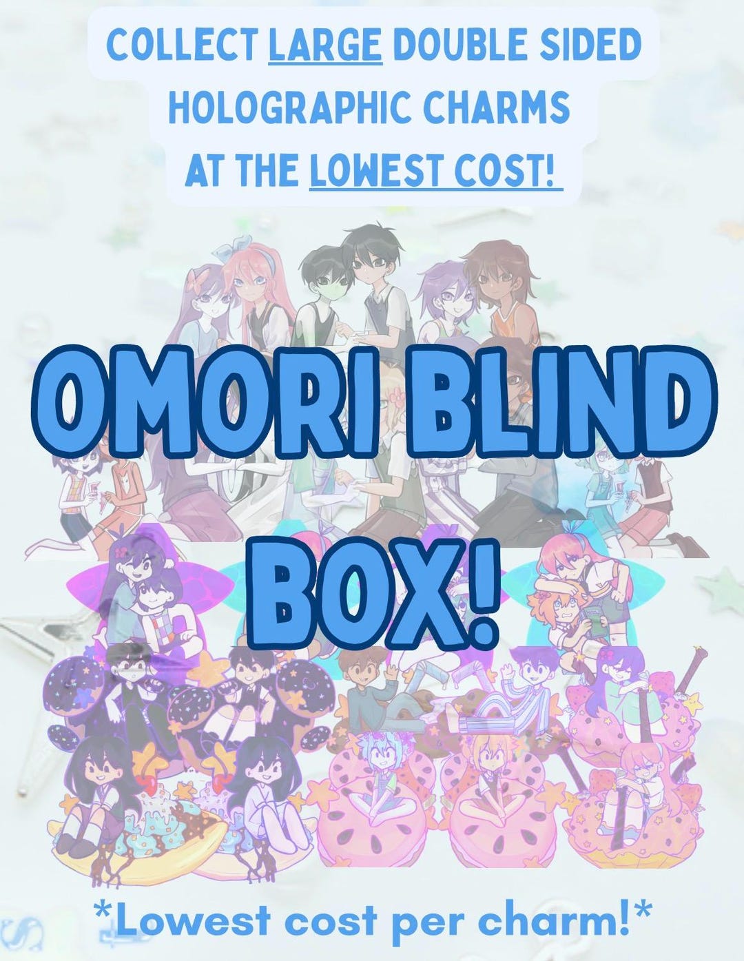 OMORI Blind Box – Limited Edition 4-inch Acrylic Mystery Charm - Etsy