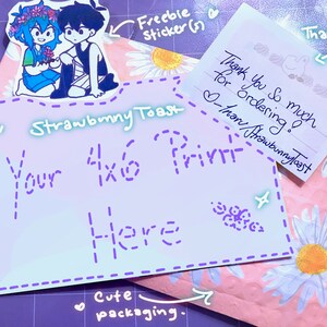 Happy Birthday KEL OMORI 4x6 Print matte - Etsy