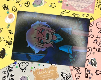 Omori Basil Print - Etsy