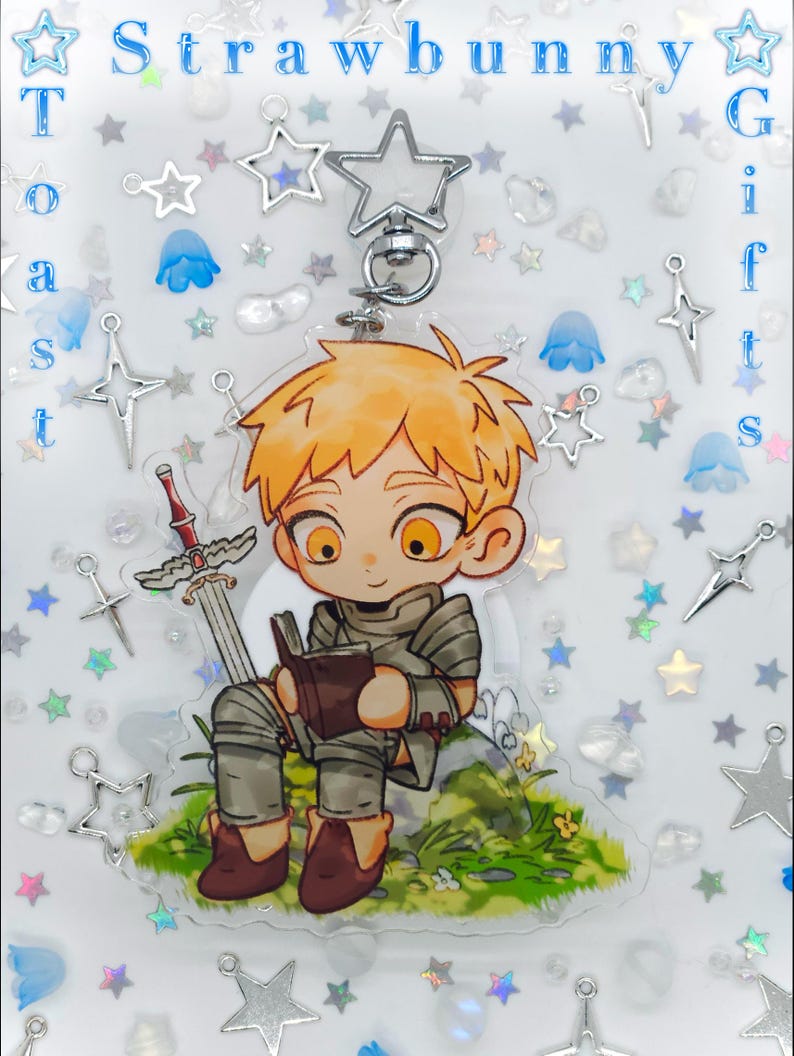 Delicious in Dungeon | Chibi Style Charms | Double-sided Acrylic Anime ...