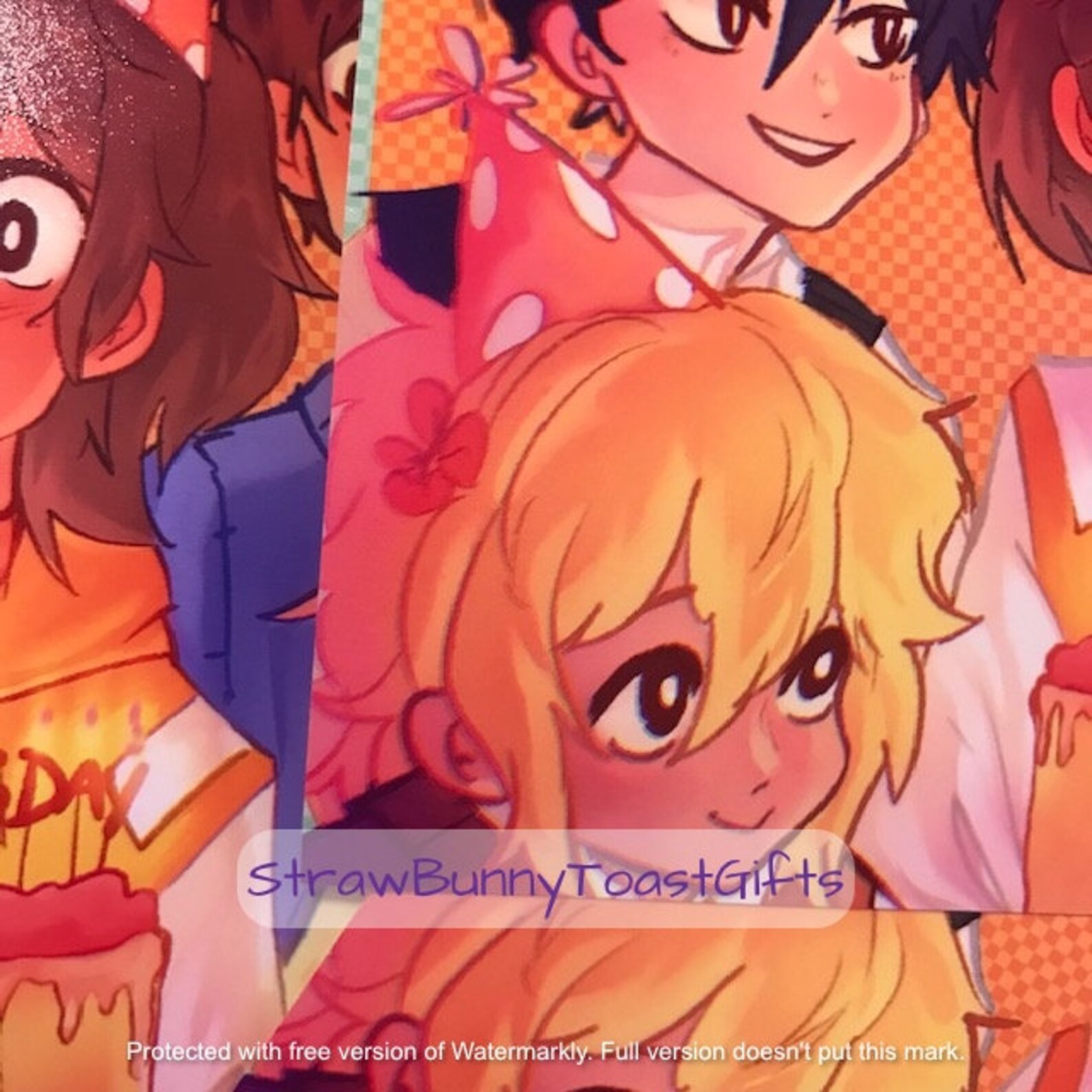 Happy Birthday KEL OMORI 4x6 Print matte - Etsy