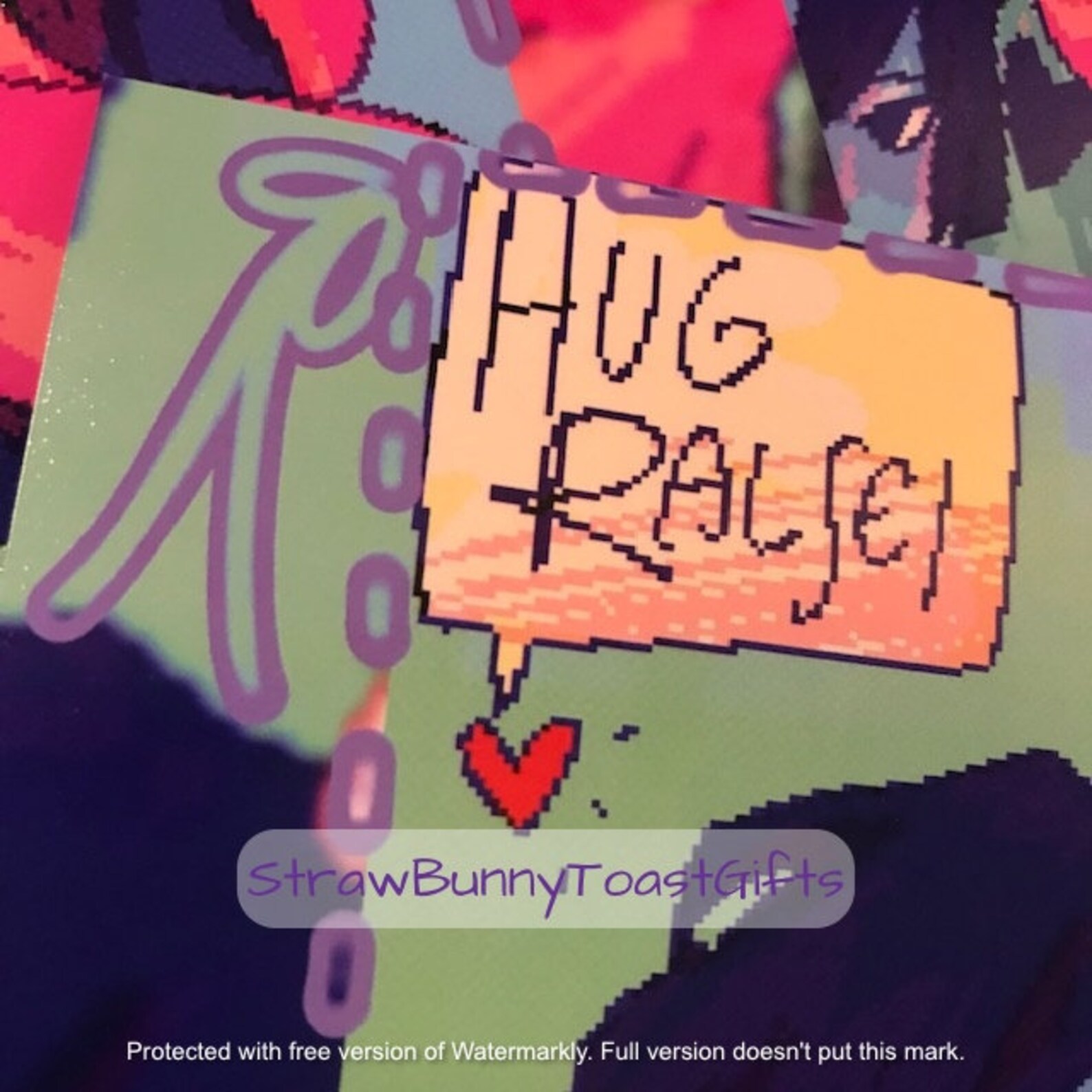 KRIS HUG RALSEI deltarune Print 4x6 Print matte - Etsy