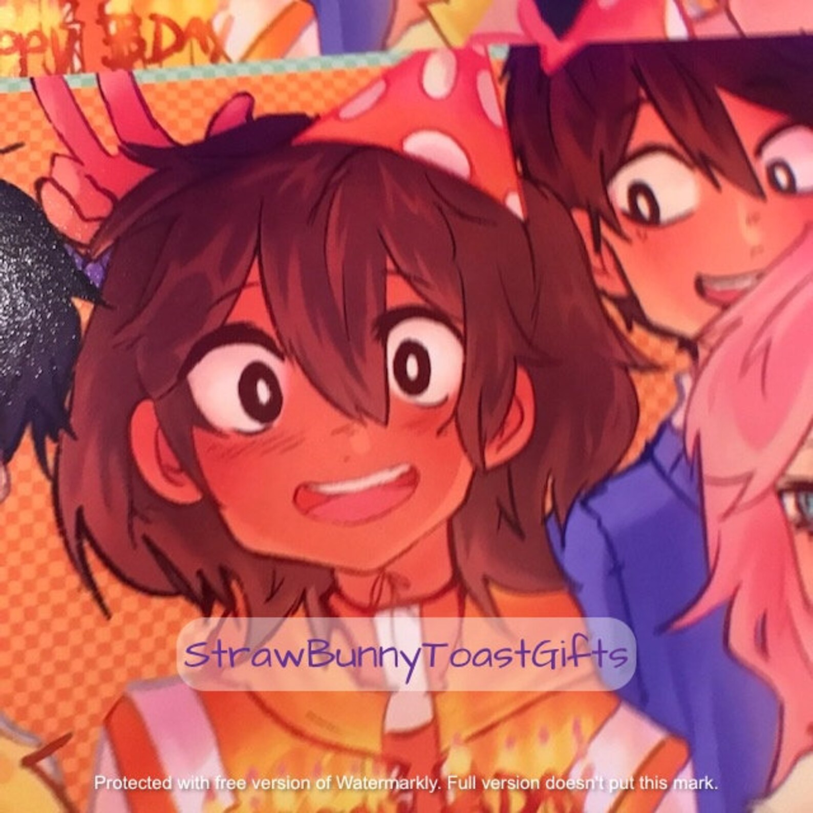 Happy Birthday KEL OMORI 4x6 Print matte - Etsy