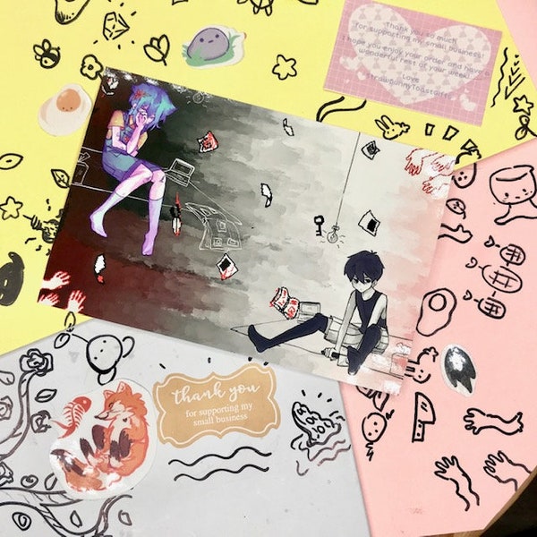 Omori Poster - Etsy UK