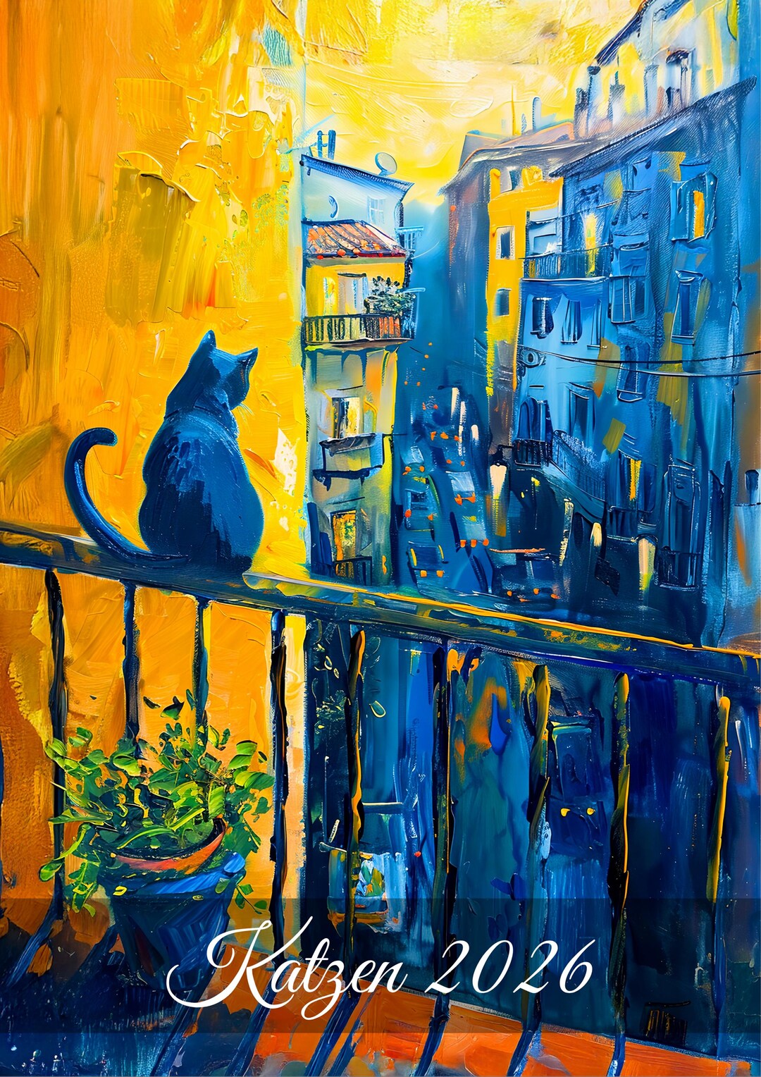 2026 Cat Calendar | Birthday | Gift | Christmas by Frost Anja - Etsy