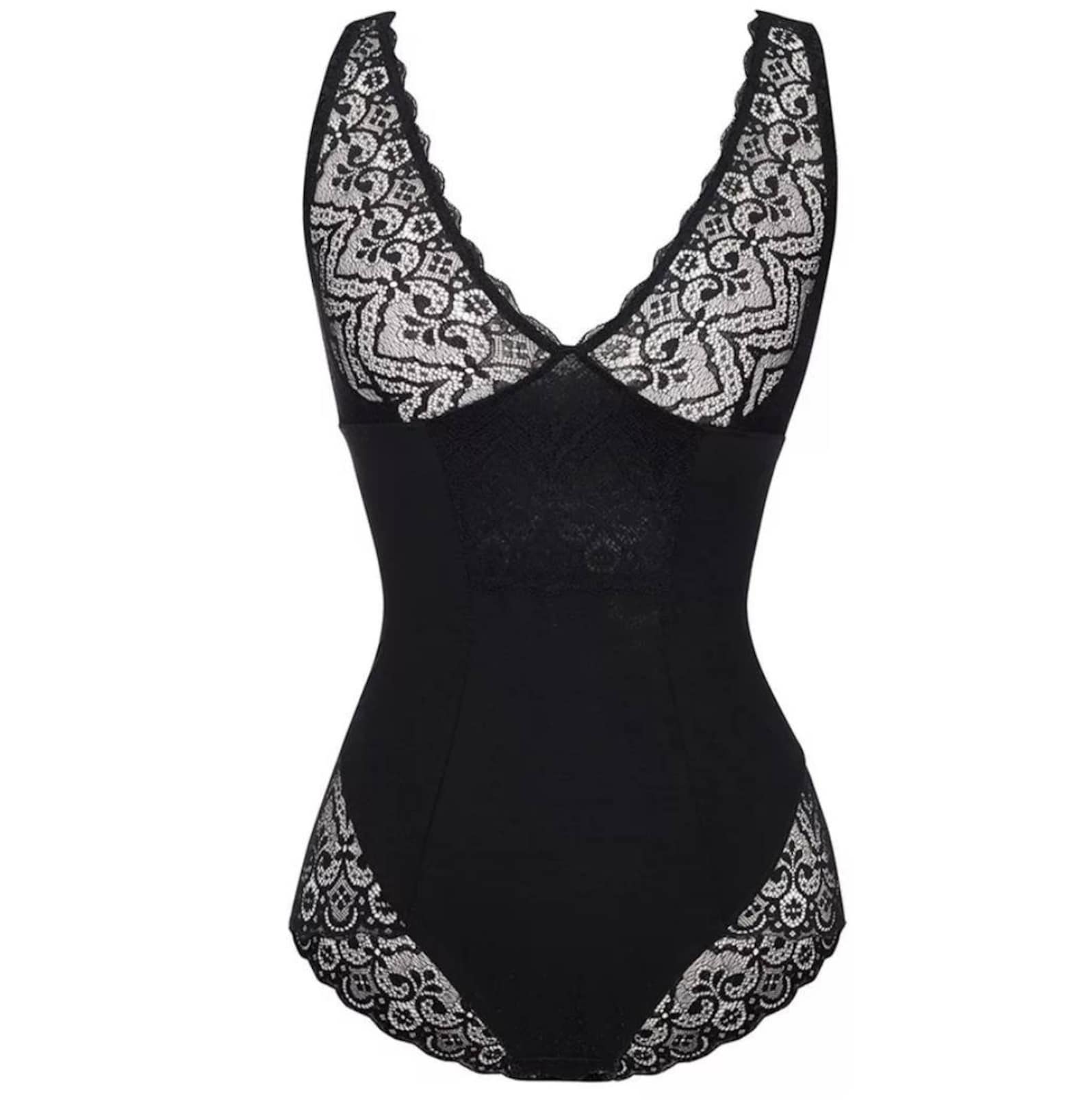 Elastic Lace Full Body Shaper Slimming Waist Shape Wear Sexy - Etsy UK