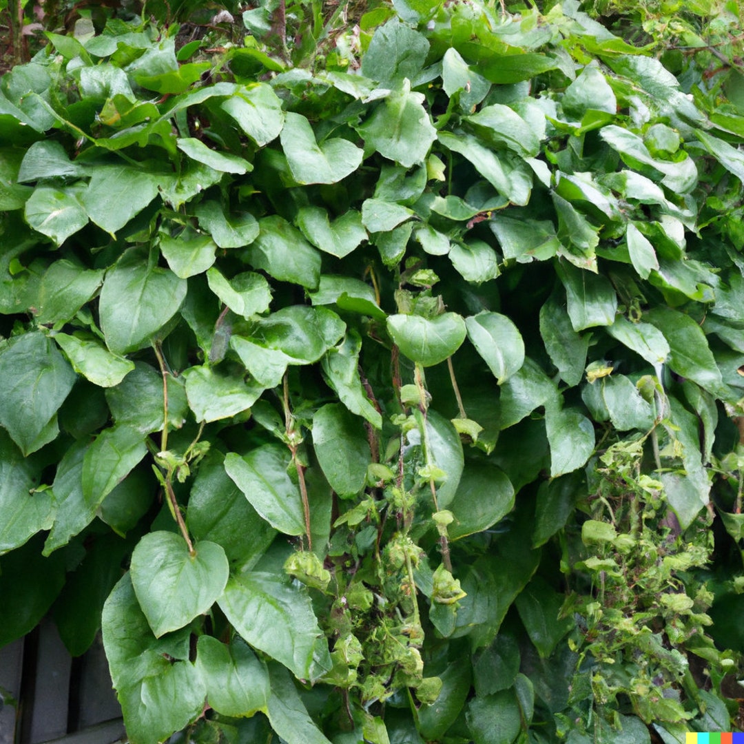 150 Malabar Spinach Seeds Giant Roundleaf Variety Edible Vine Vegetable ...