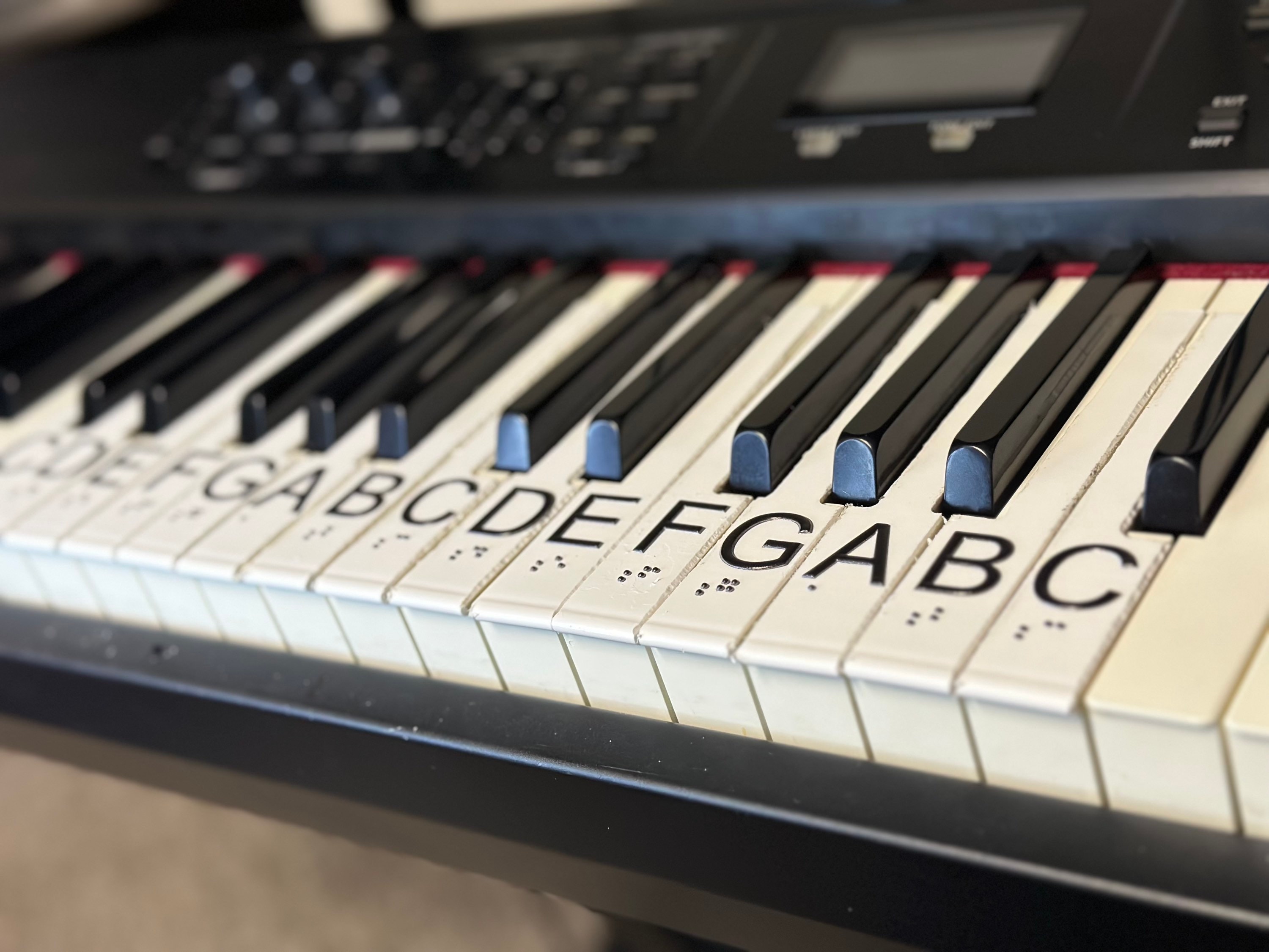 U-KEYS® - With Accessible Braille and Raise Tactile Letter Easy to ...