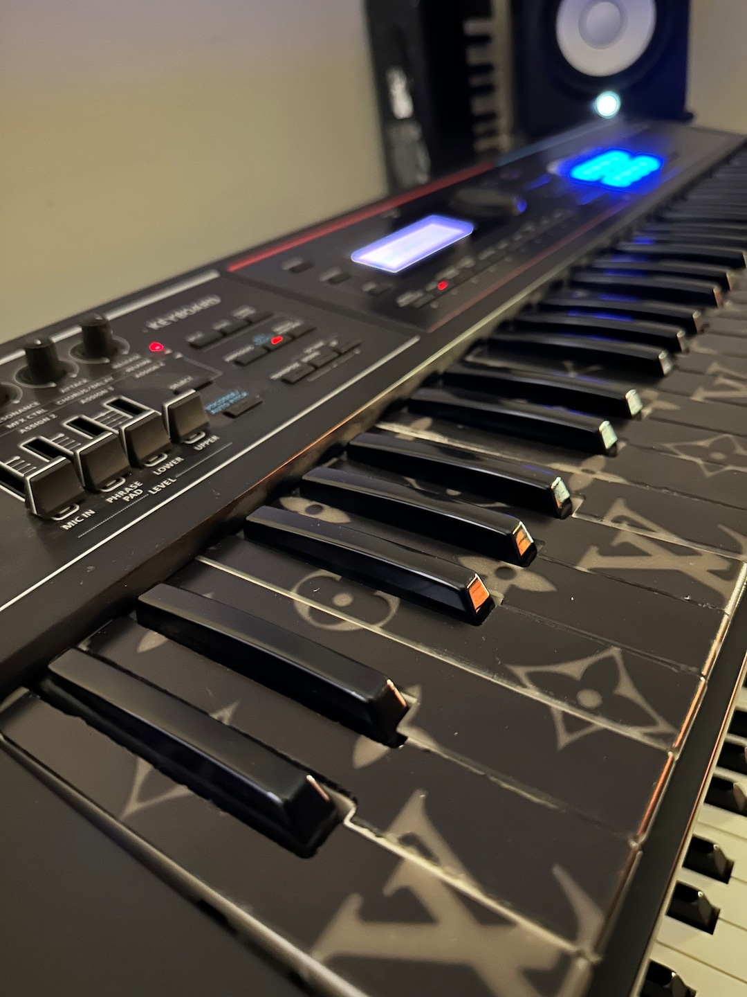 U-KEYS® - Branded Keys, Overlays Cover All White Keys, Fits on a 61 Key ...