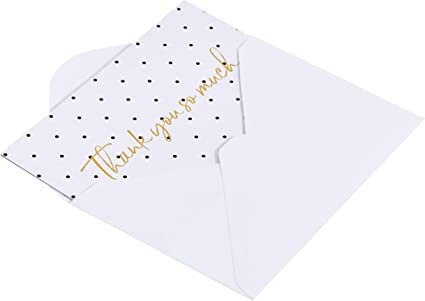 Braille Thank You Card Custom Greeting Card Raised Letter Tactile ...