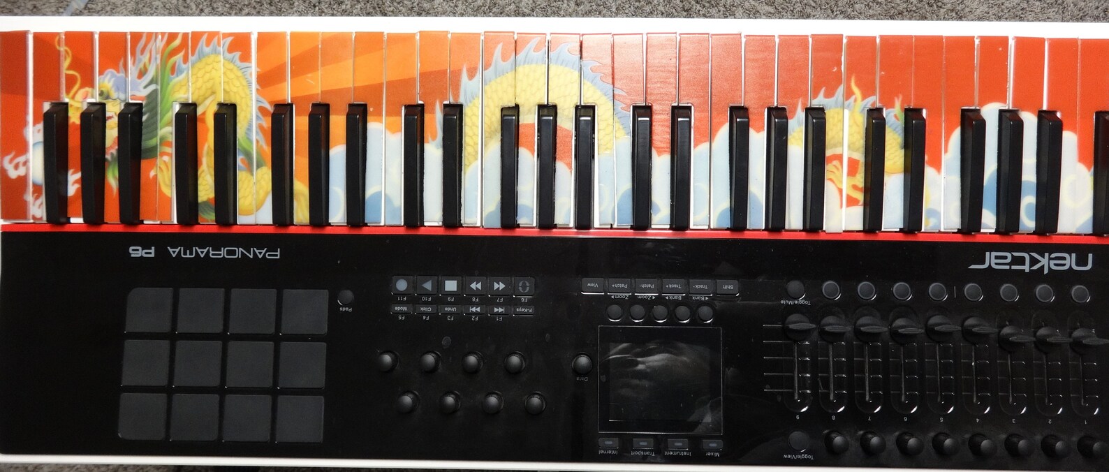 U-KEYS® - Standard Custom Branded Keys, Overlays Cover All White Keys ...