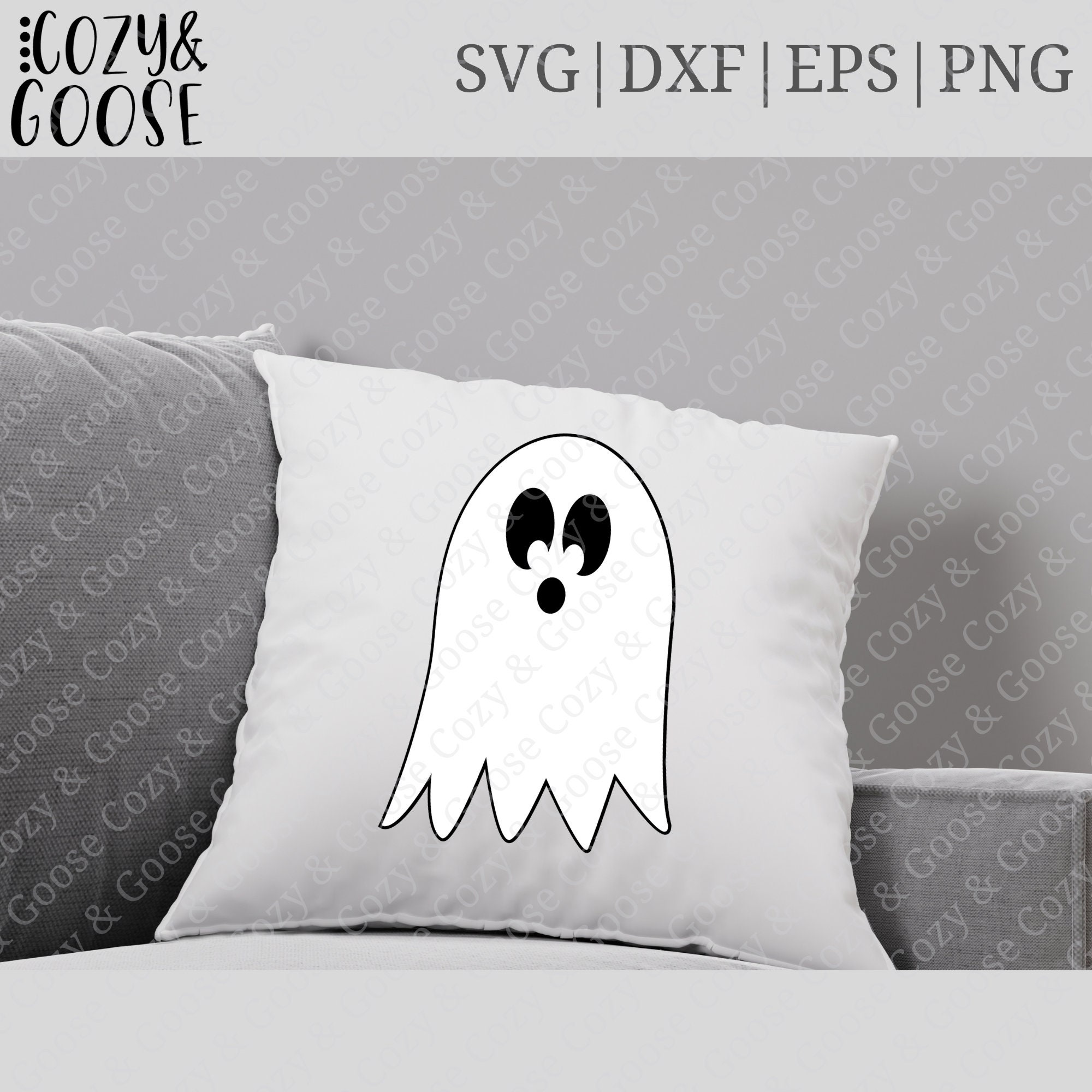 Ghost SVG Spooky Ghost Svg Ghost Face Ghost Sticker Cute Ghost Svg ...