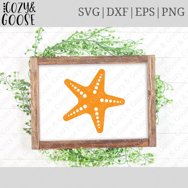 Starfish SVG Beach SVG Seastar SVG Seashell Svg Beach Treasures Svg ...