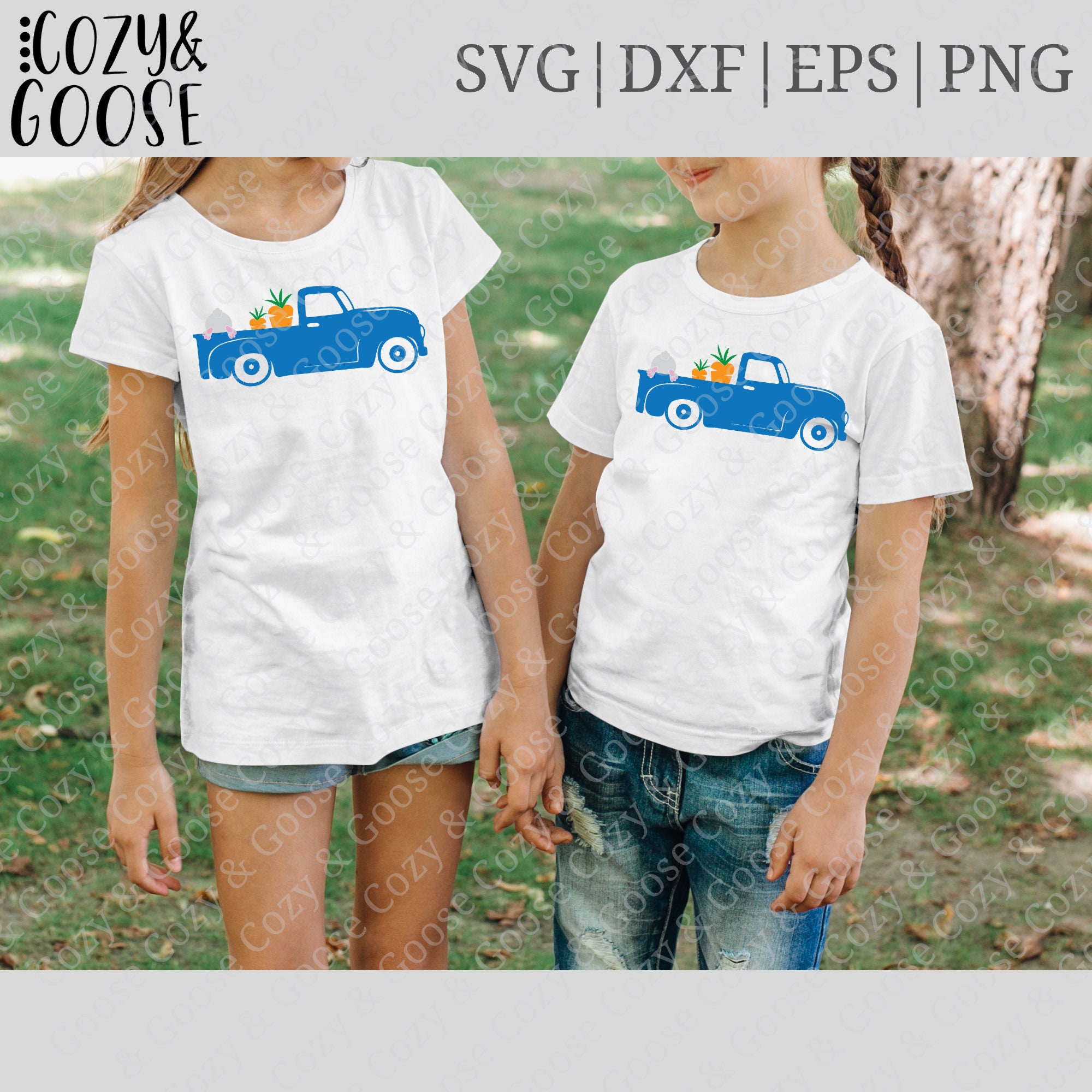 Easter SVG Easter Egg SVG Bunny Bum Easter Truck SVG - Etsy