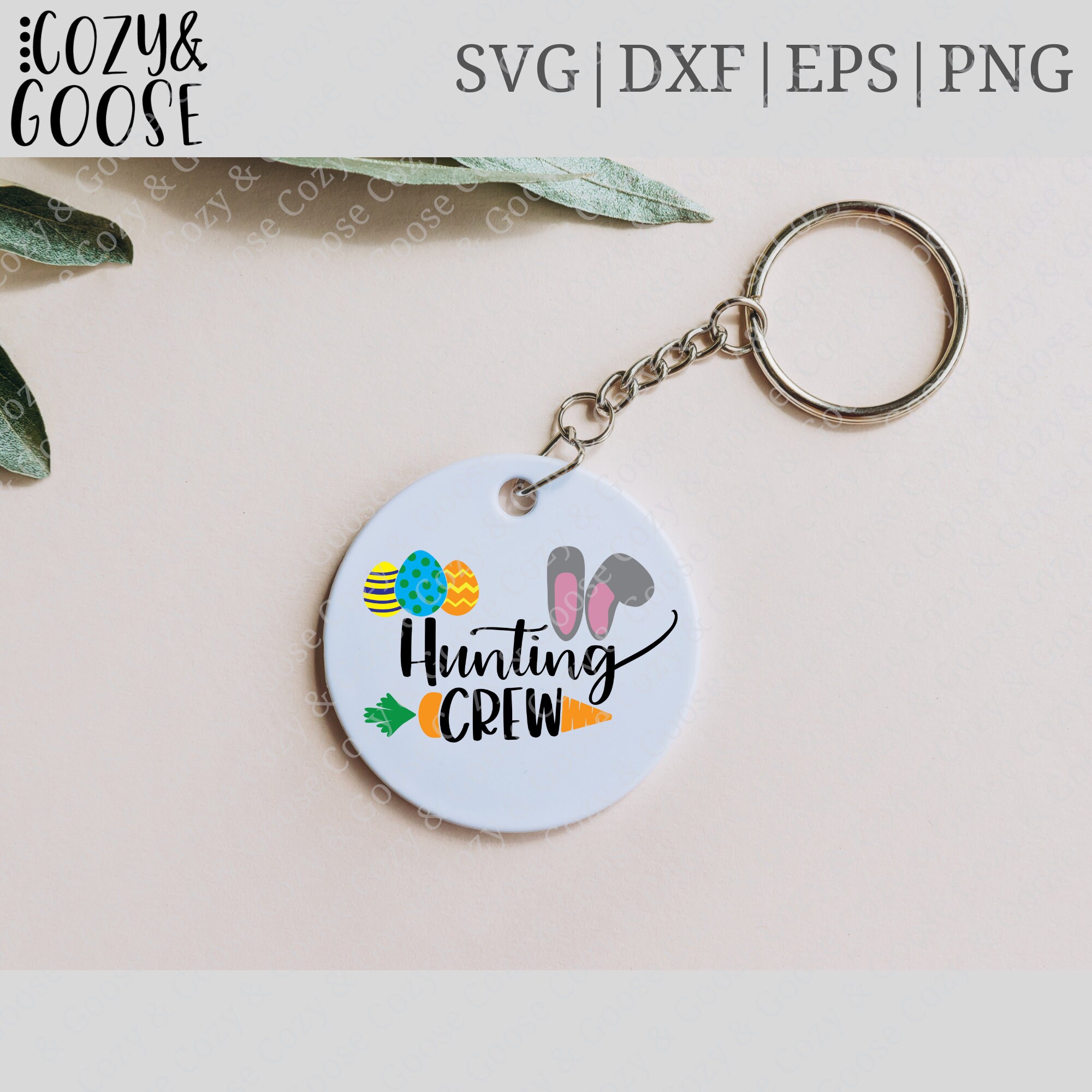 Easter Hunting Crew SVG Easter Bunny SVG Happy Easter Png Easter Eggs ...