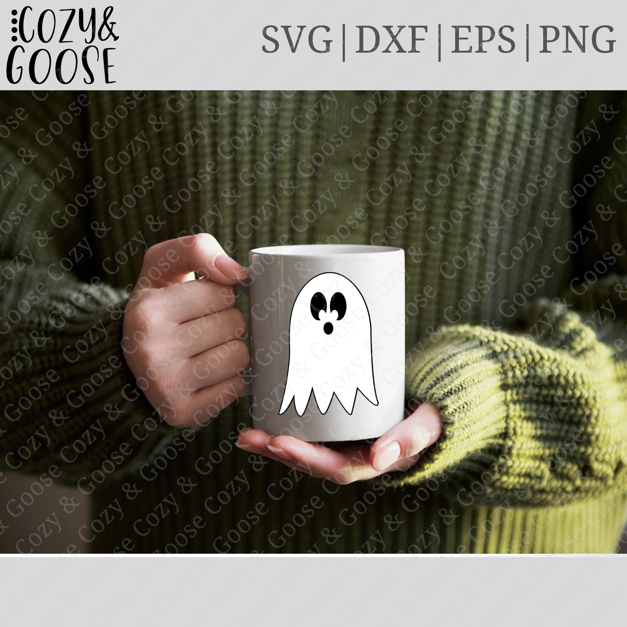 Ghost SVG - Spooky Ghost Svg - Ghost Face - Ghost Sticker - Cute Ghost ...
