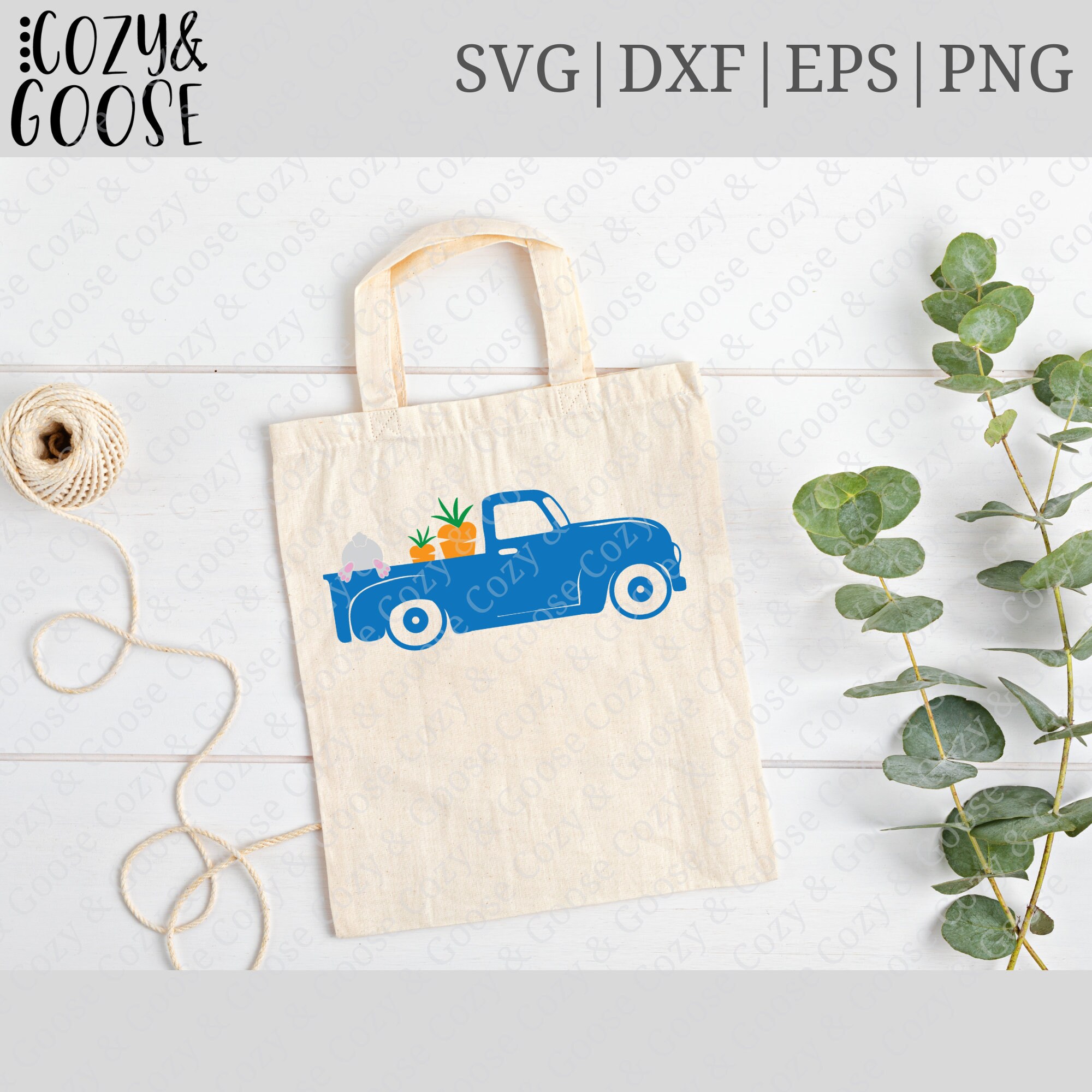 Easter SVG Easter Egg SVG Bunny Bum Easter Truck SVG - Etsy