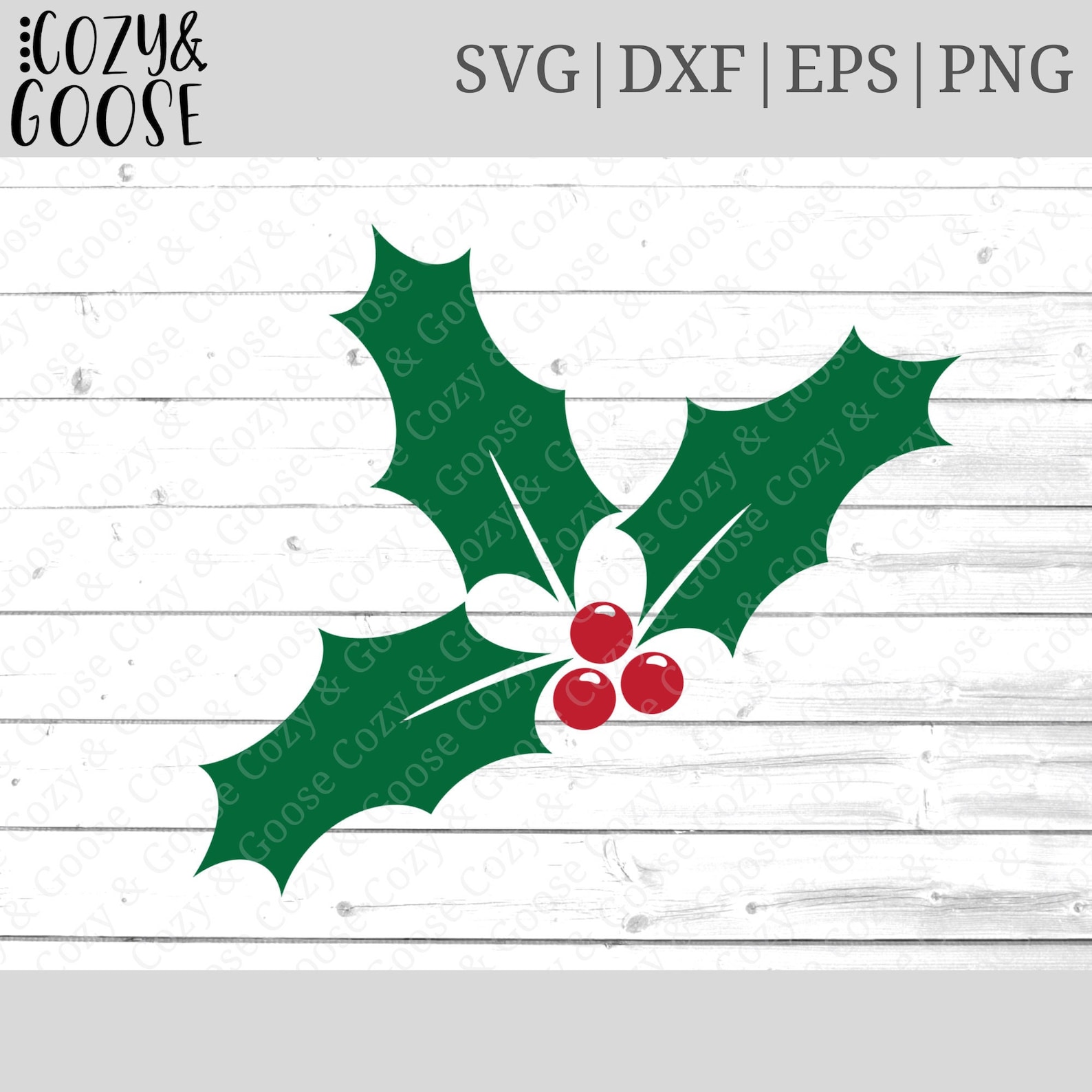 Holly Berries SVG - Holly Berries PNG - Christmas SVG - Red Berries ...