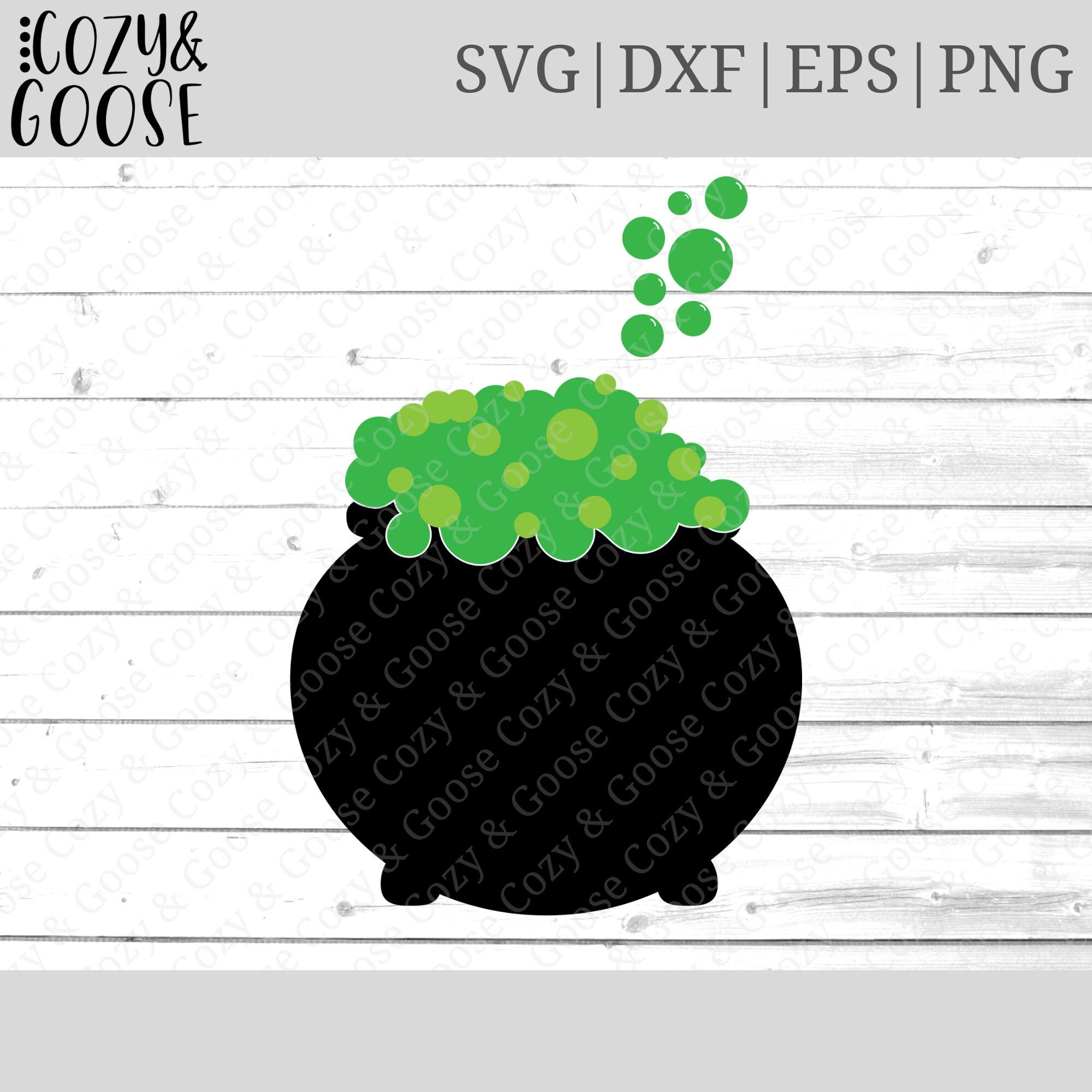 Black Cauldron SVG Green Potion SVG Halloween SVG - Etsy