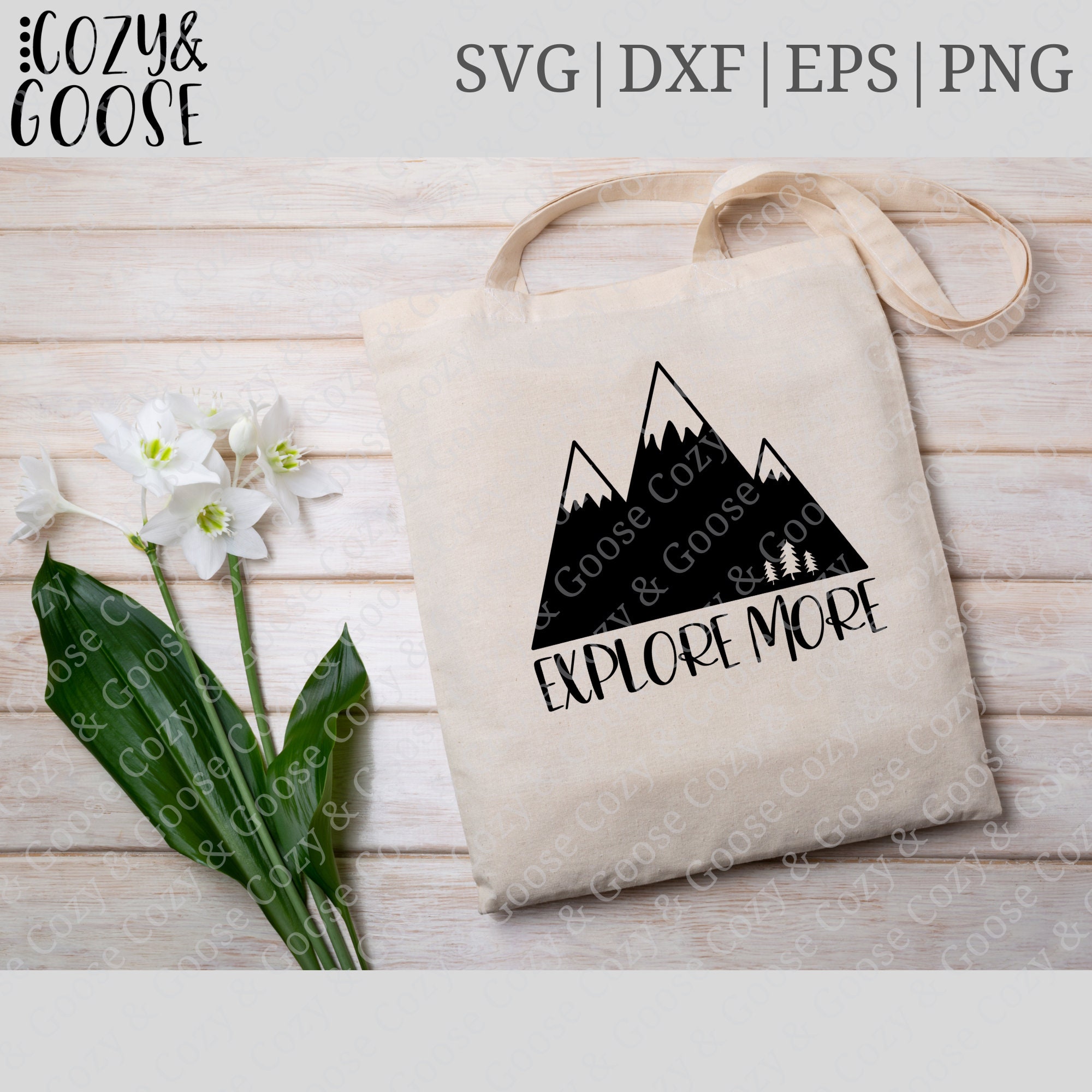Explore More SVG Hike SVG PNW Svg Mountains and Trees Svg John Muir ...
