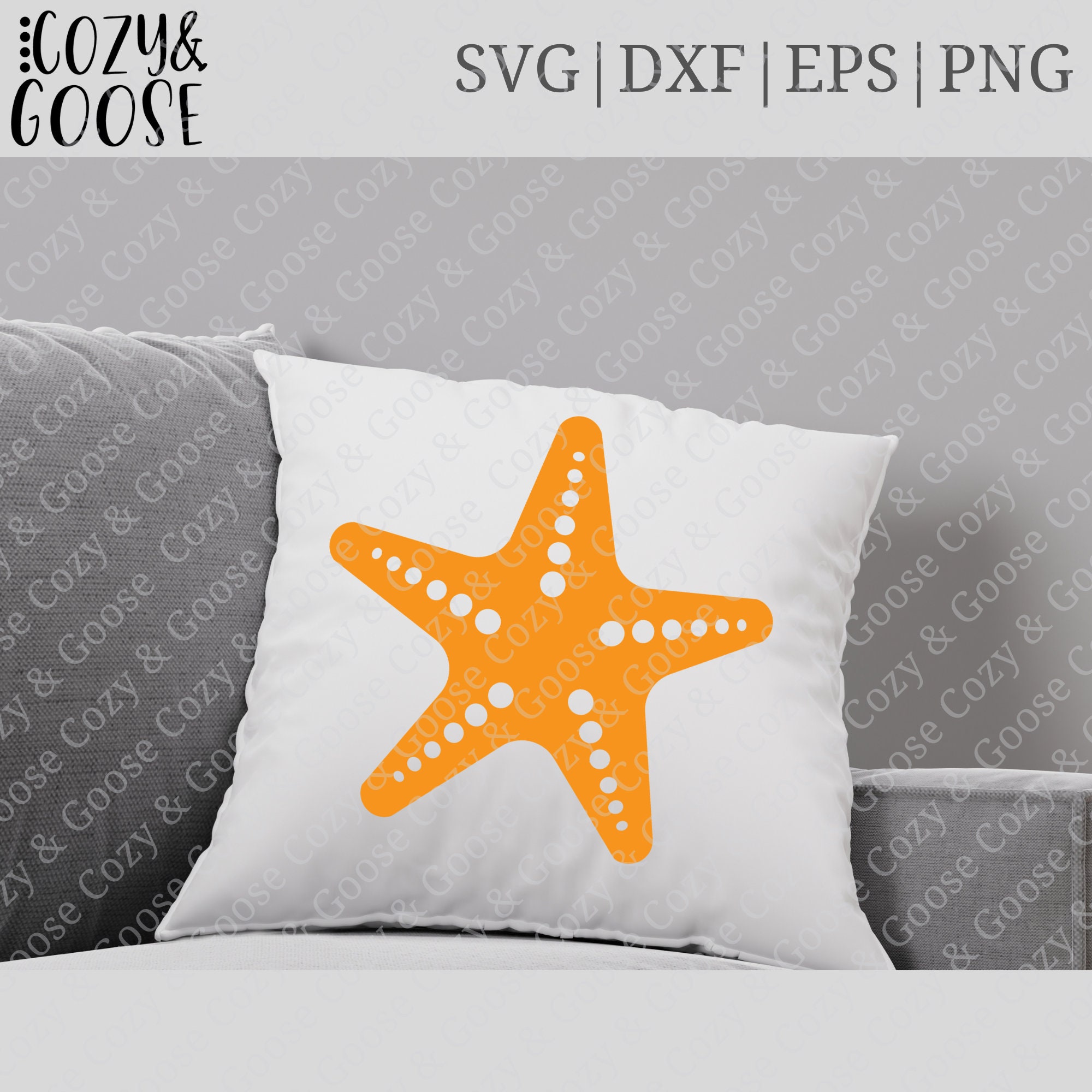 Starfish SVG Beach SVG Seastar SVG Seashell Svg Beach Treasures Svg ...