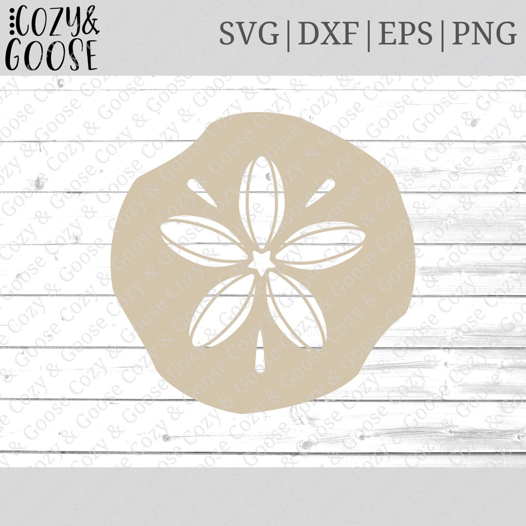 Sand Dollar SVG - Beach SVG - Coastal Items SVG - Seashell Svg ...
