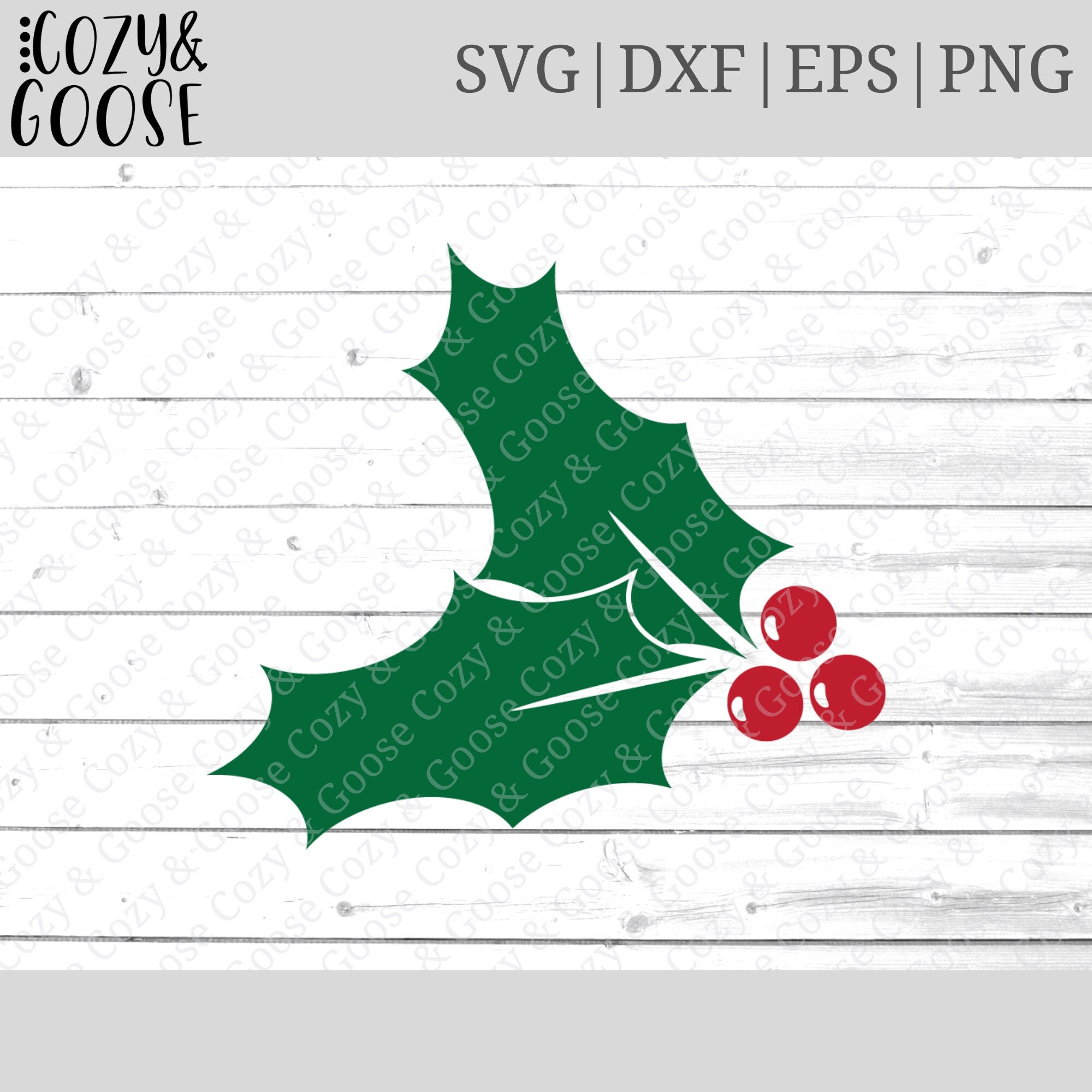 Holly Berries SVG - Holly Berries PNG - Christmas Berries SVG ...