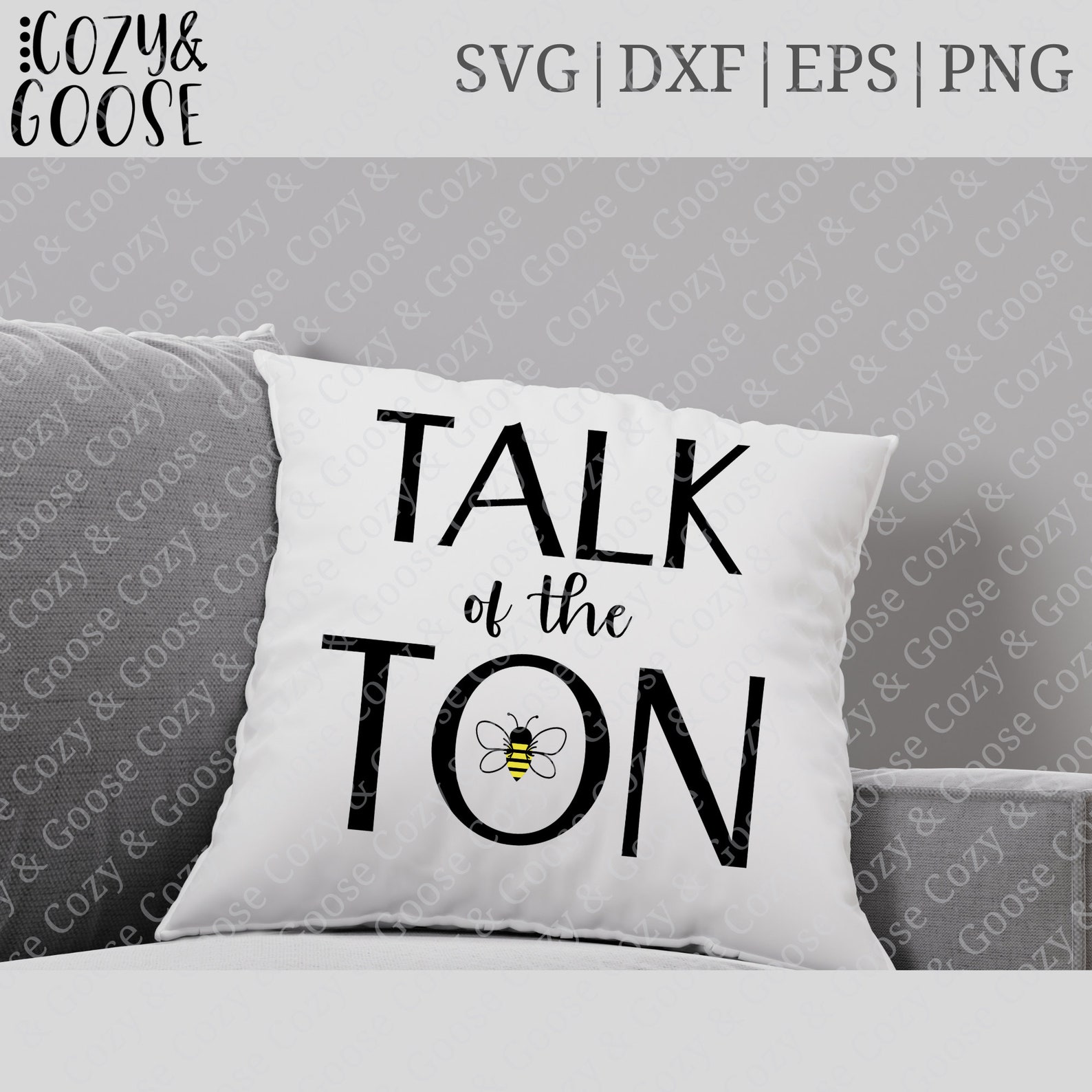 Bridgerton SVG Talk of the Ton SVG Anthony Bridgerton SVG Bumblebee Svg ...