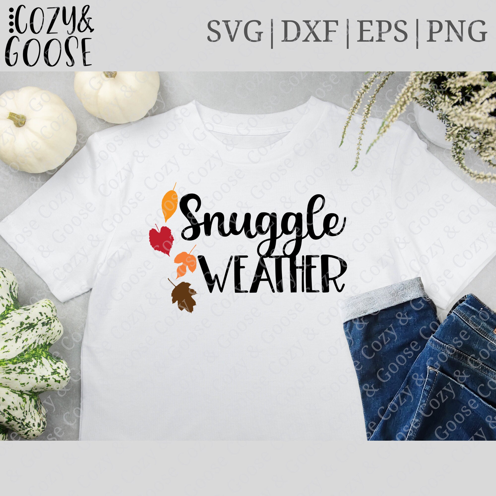 Snuggle Weather SVG the Snuggle is Real SVG Falling in Love With Autumn ...