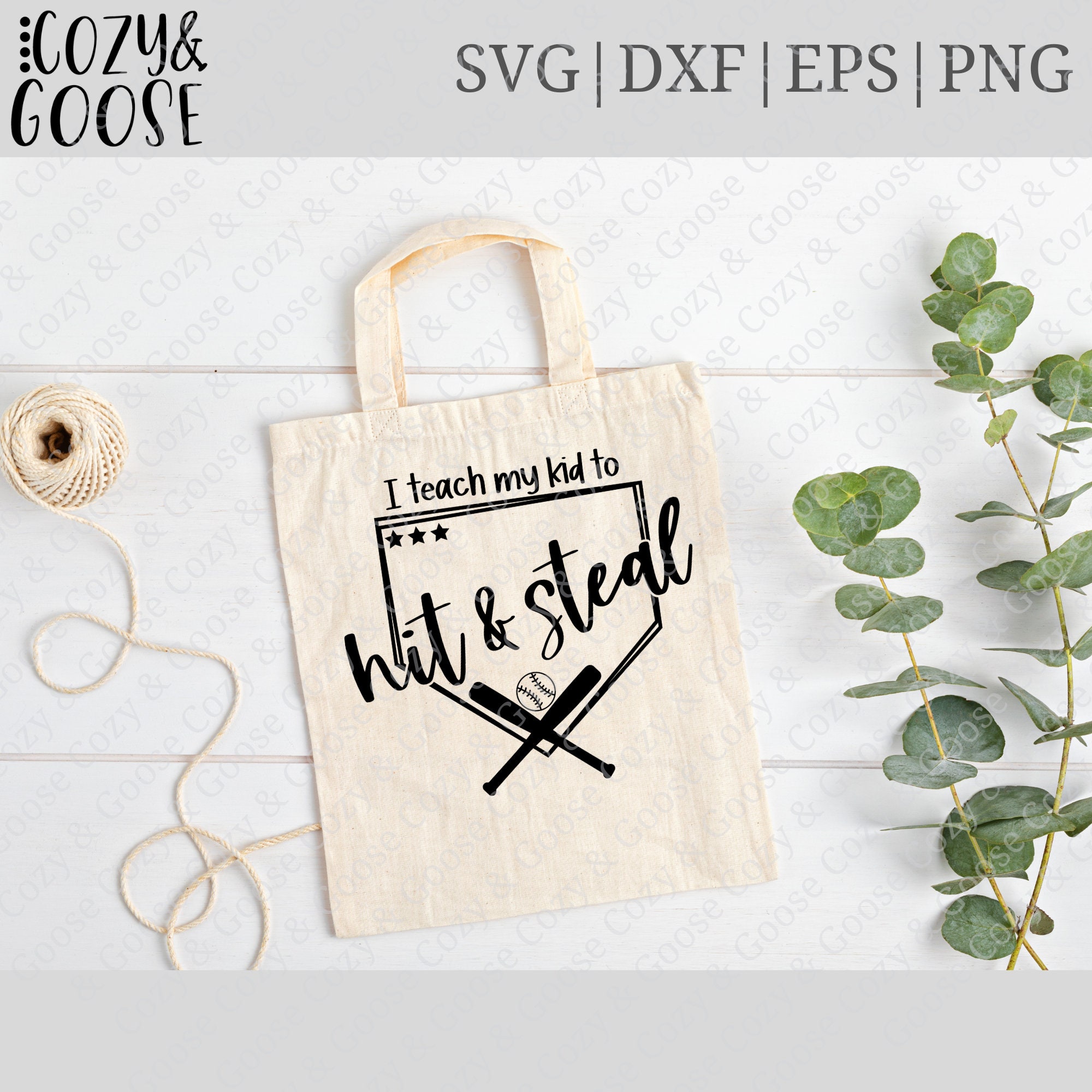 I Teach My Kid to Hit and Steal SVG Baseball SVG Baseball Mom - Etsy