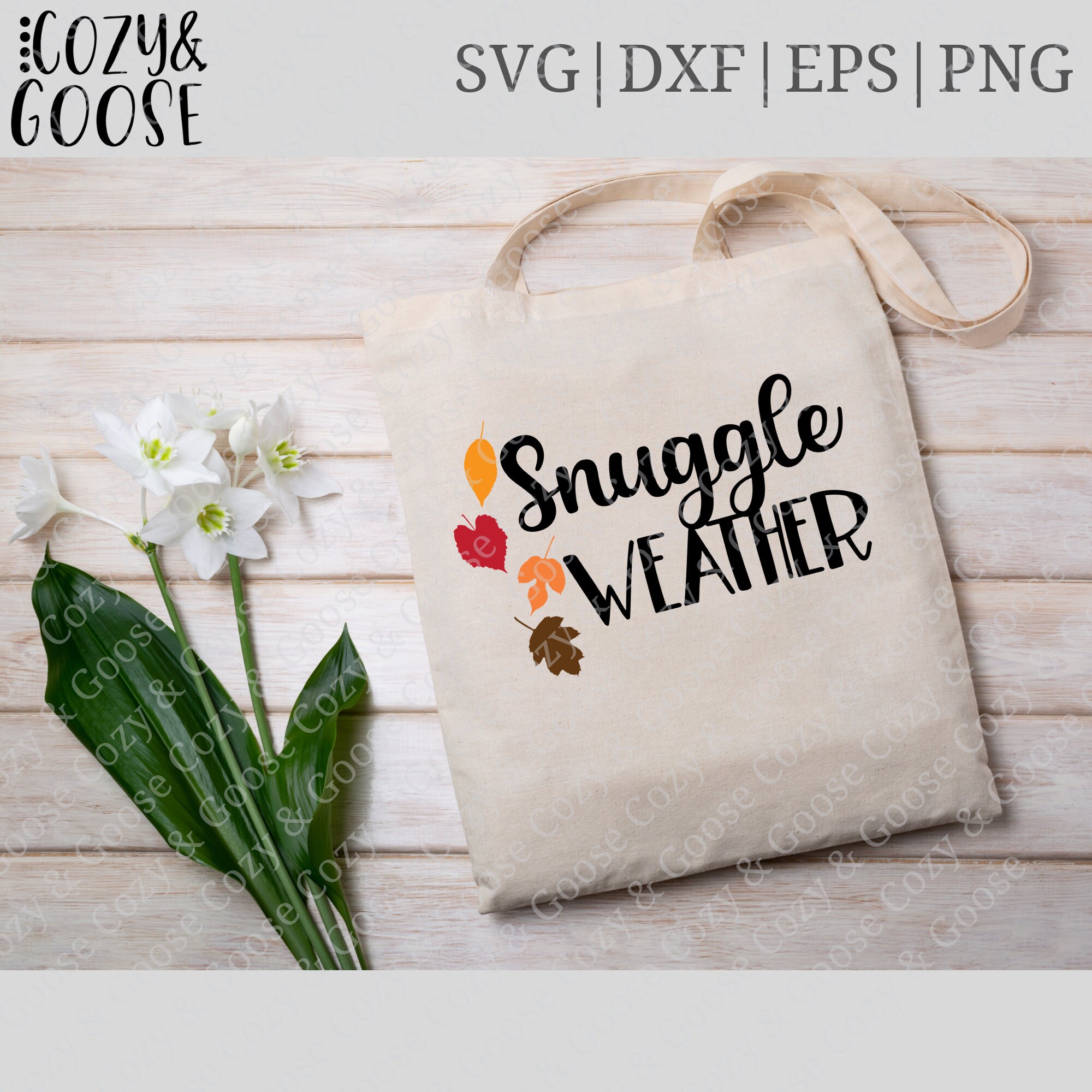 Snuggle Weather SVG the Snuggle is Real SVG Falling in Love With Autumn ...