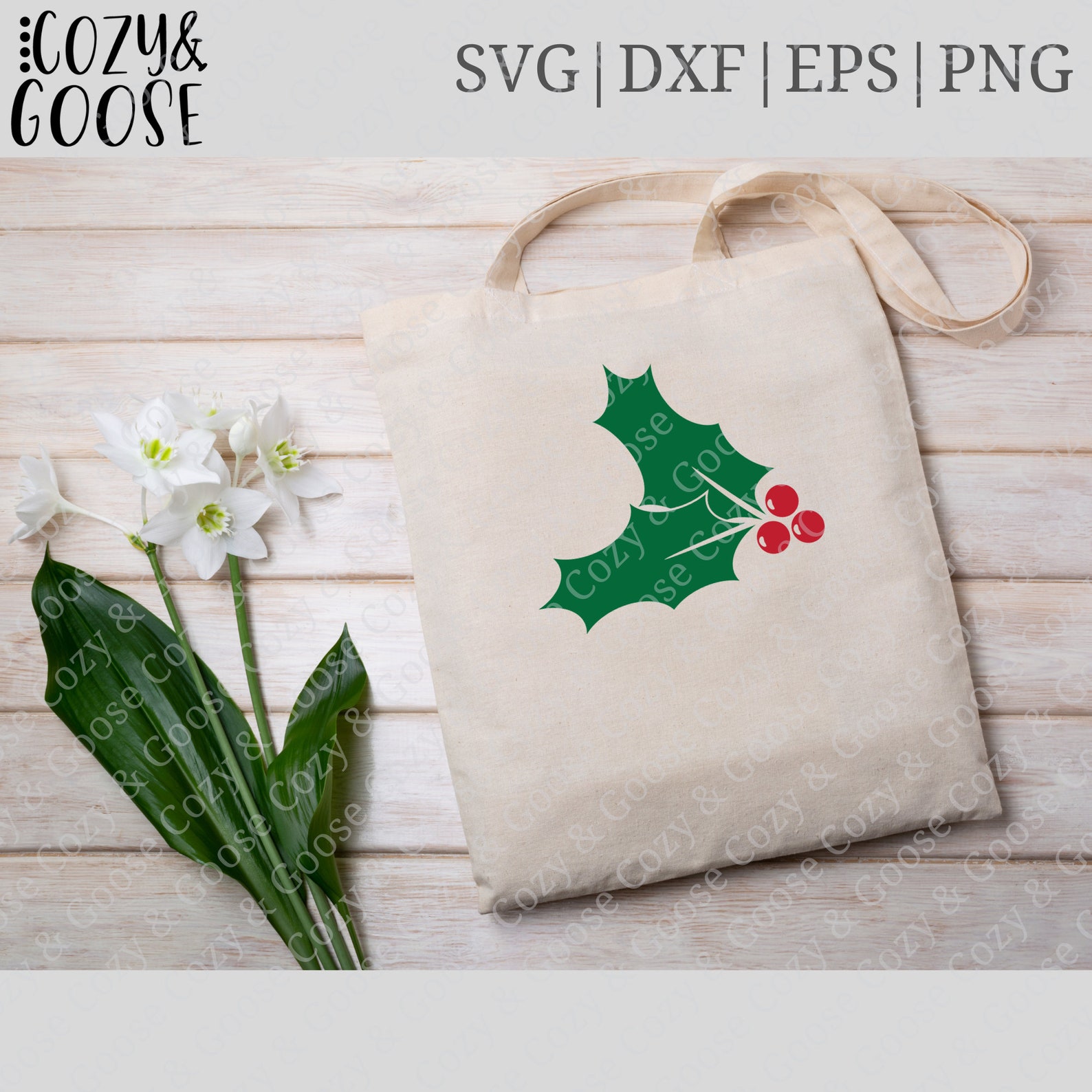 Holly Berries SVG Holly Berries PNG Christmas Berries SVG Christmas ...