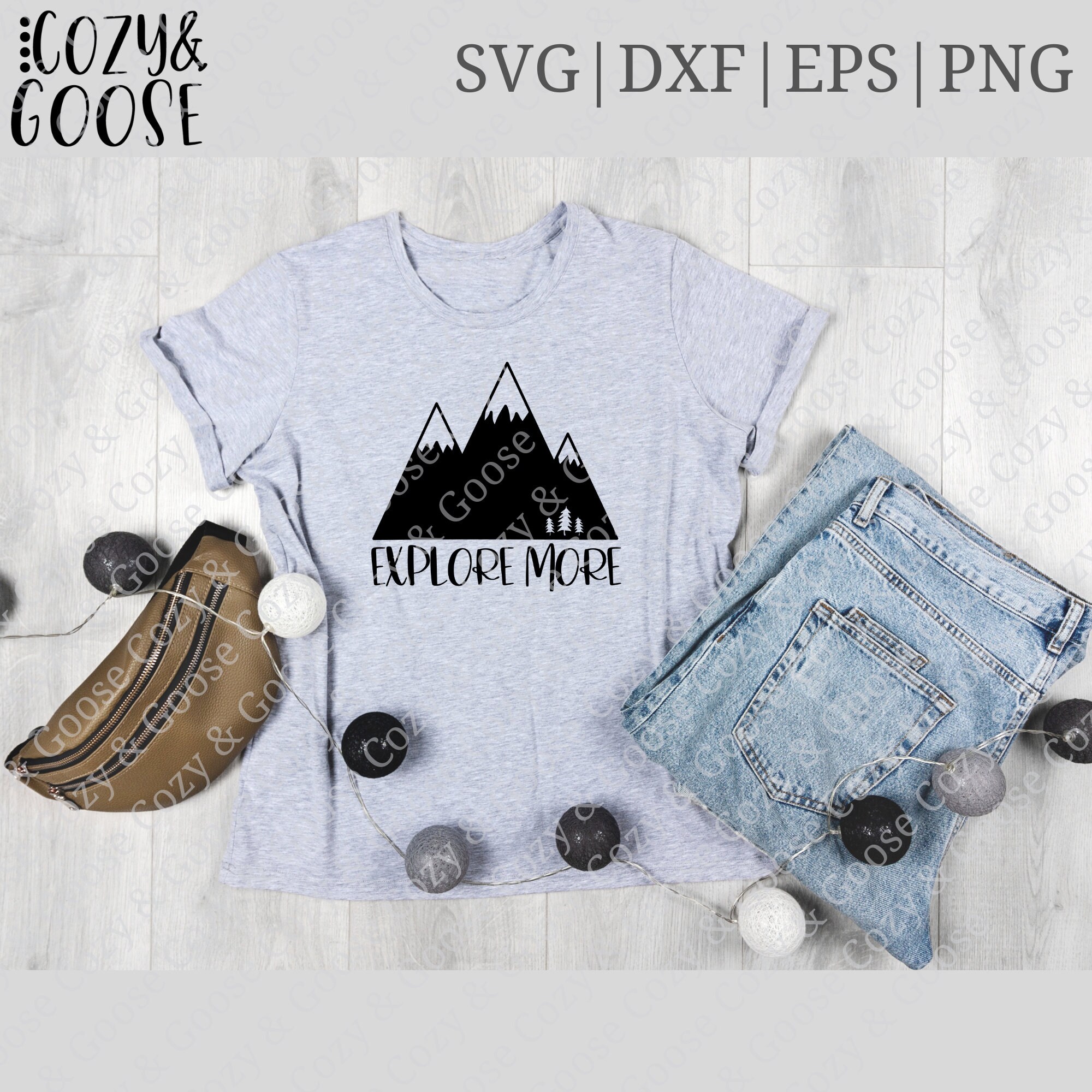 Explore More SVG Hike SVG PNW Svg Mountains and Trees Svg John Muir ...
