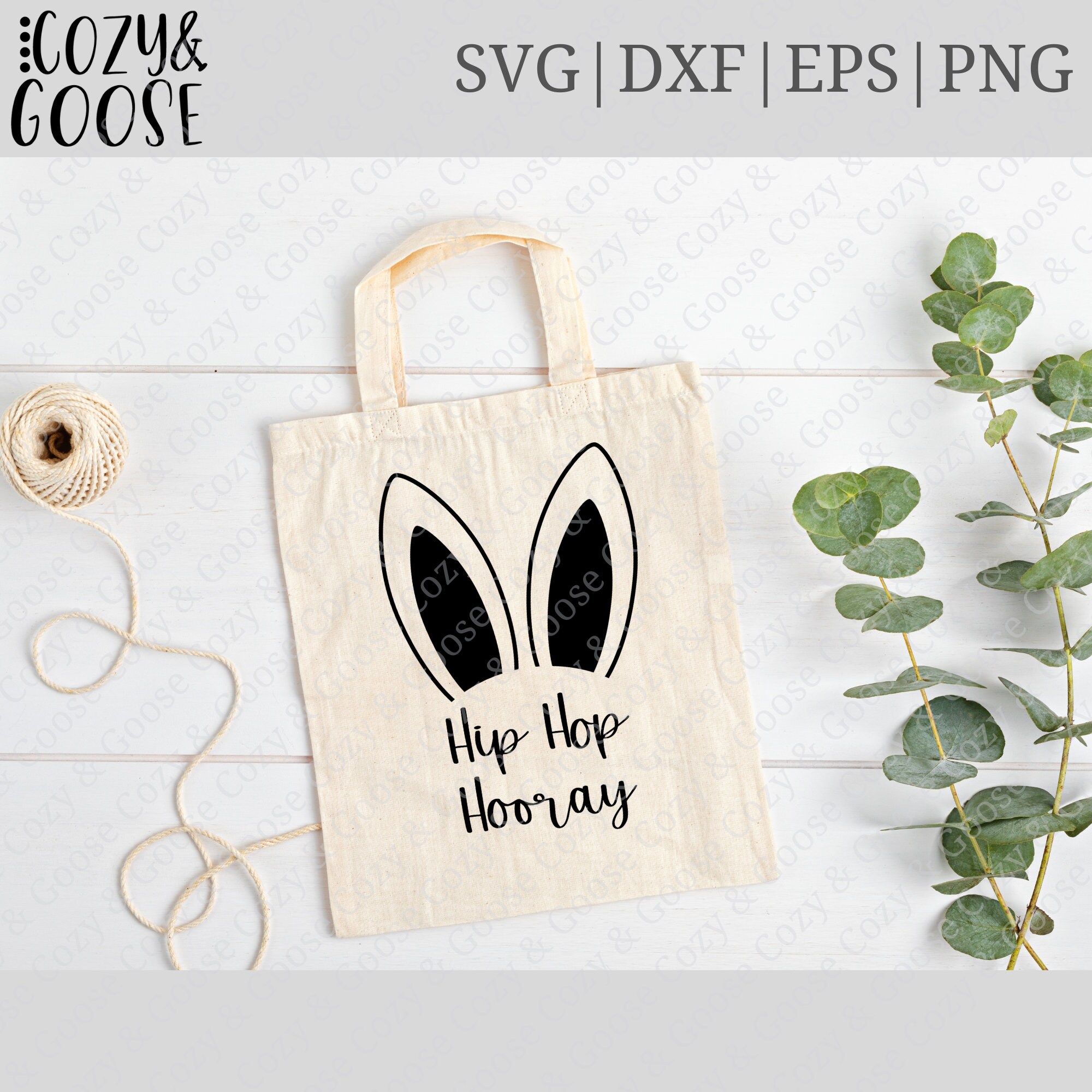 Hip Hop Hooray SVG Easter SVG Bunny SVG Happy Easter Png Easter Bunny ...